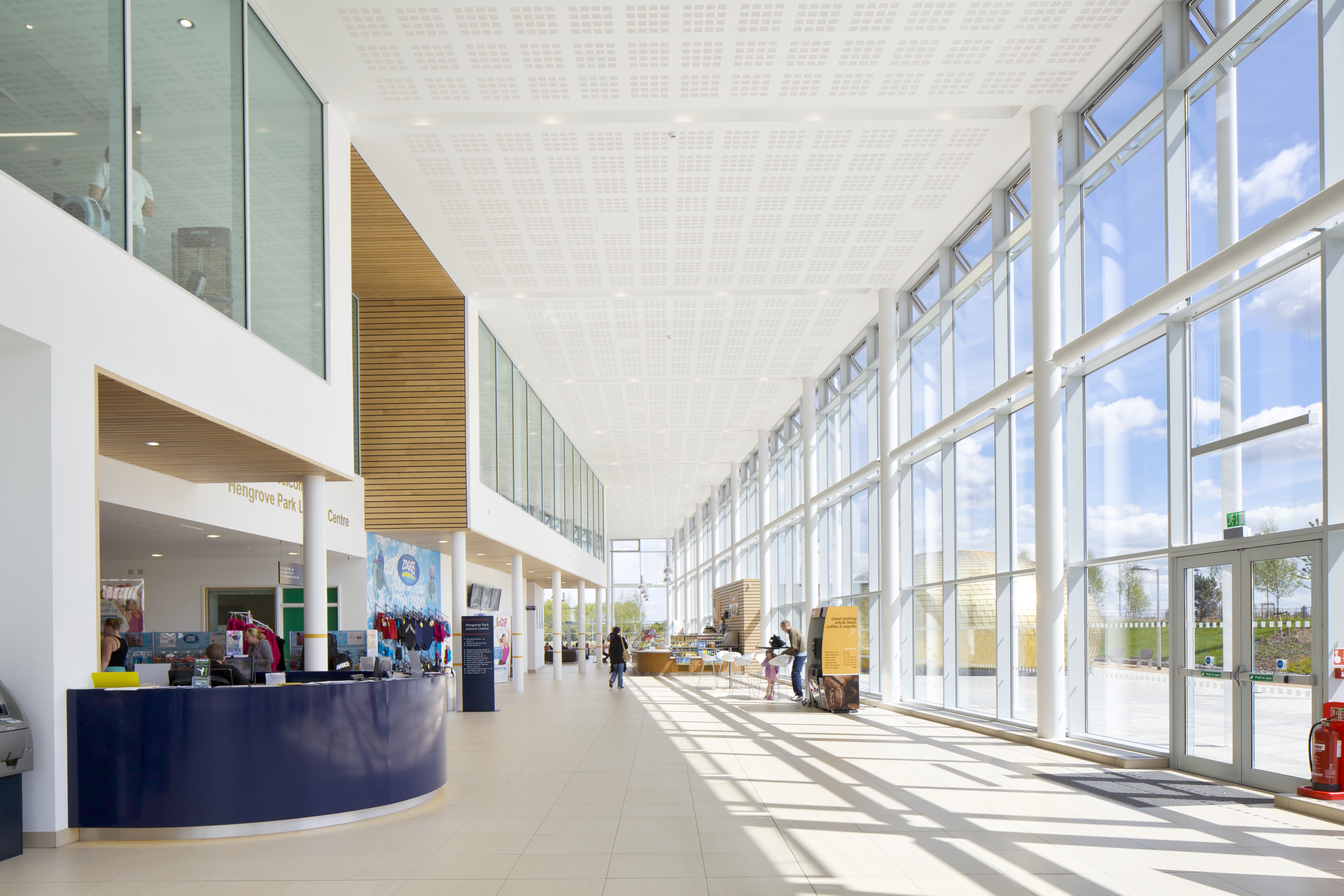 Hengrove Park Leisure Centre by LA architects Ltd - Architizer