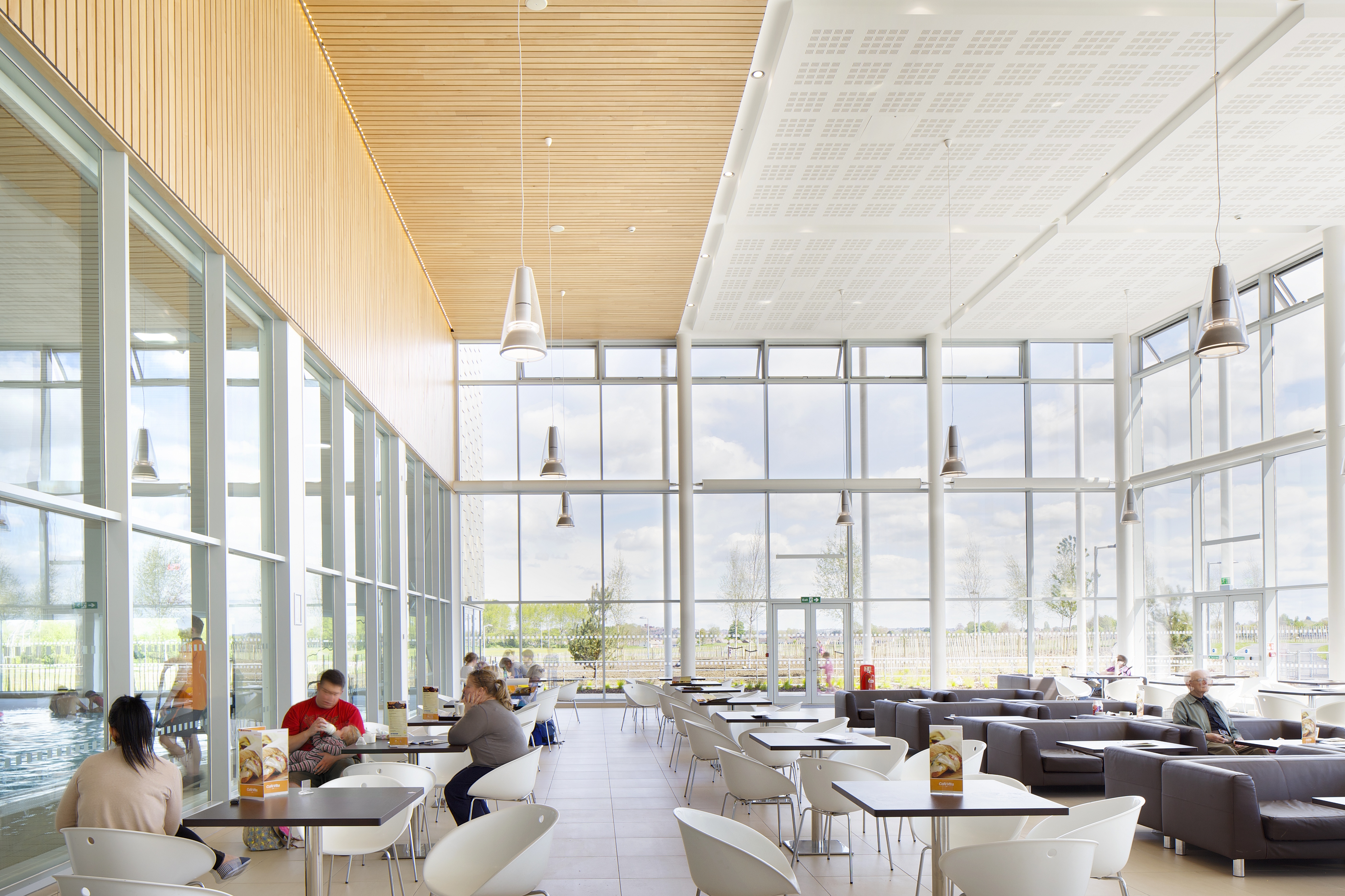 Hengrove Park Leisure Centre by LA architects Ltd - Architizer