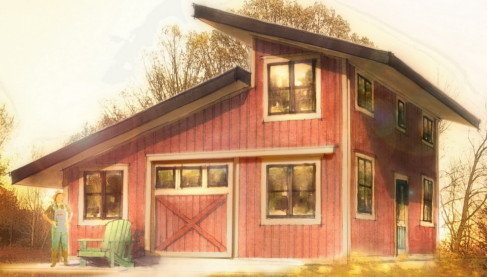 Lake Barn by Ekocite Architecture - Architizer