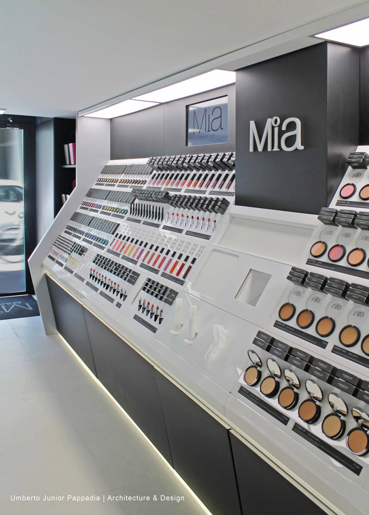 Mia Makeup Store by Umberto Junior Pappadia Architect - Architizer