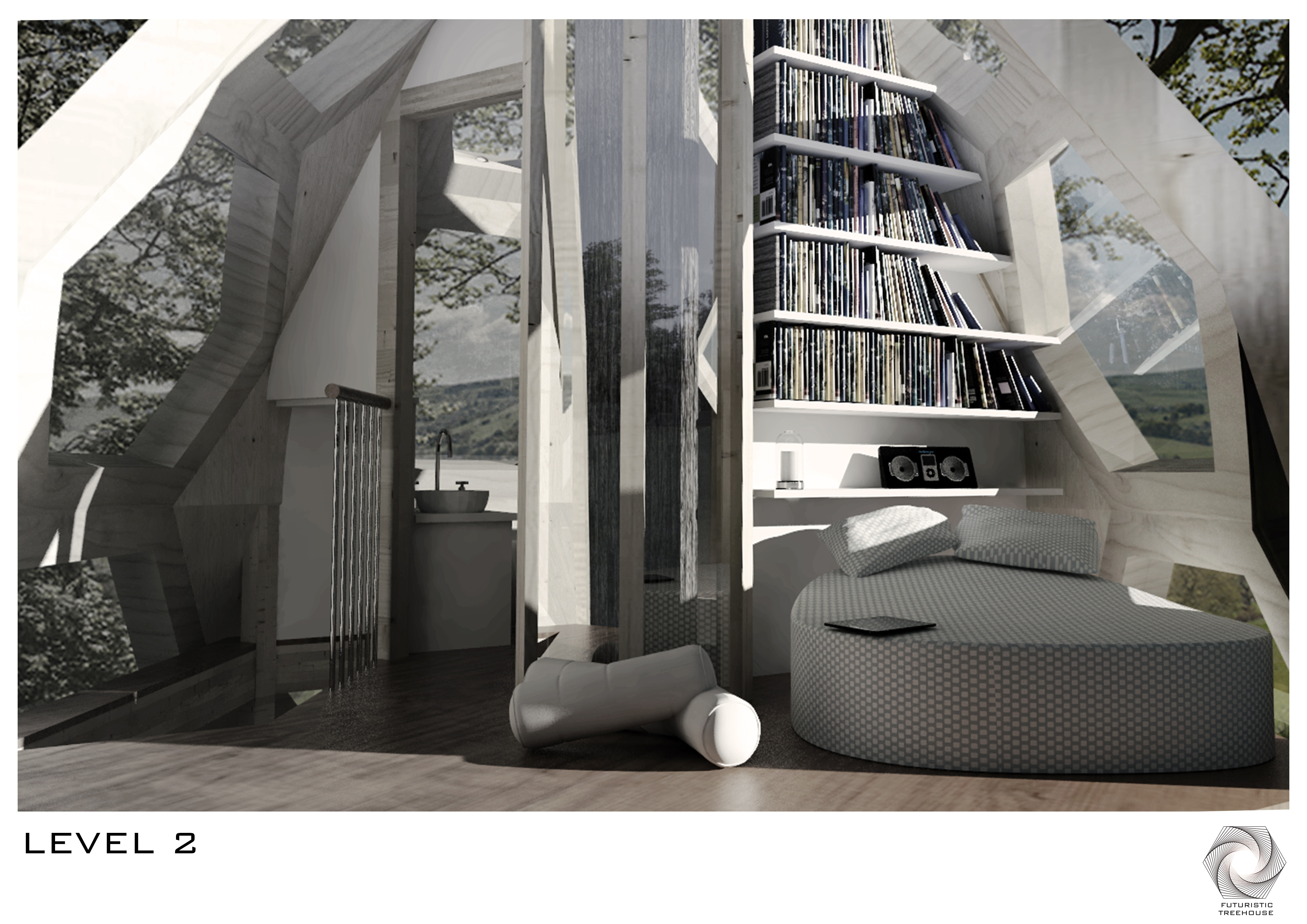 futuristic tree house by Sustainable Aesthetics Limited - Architizer