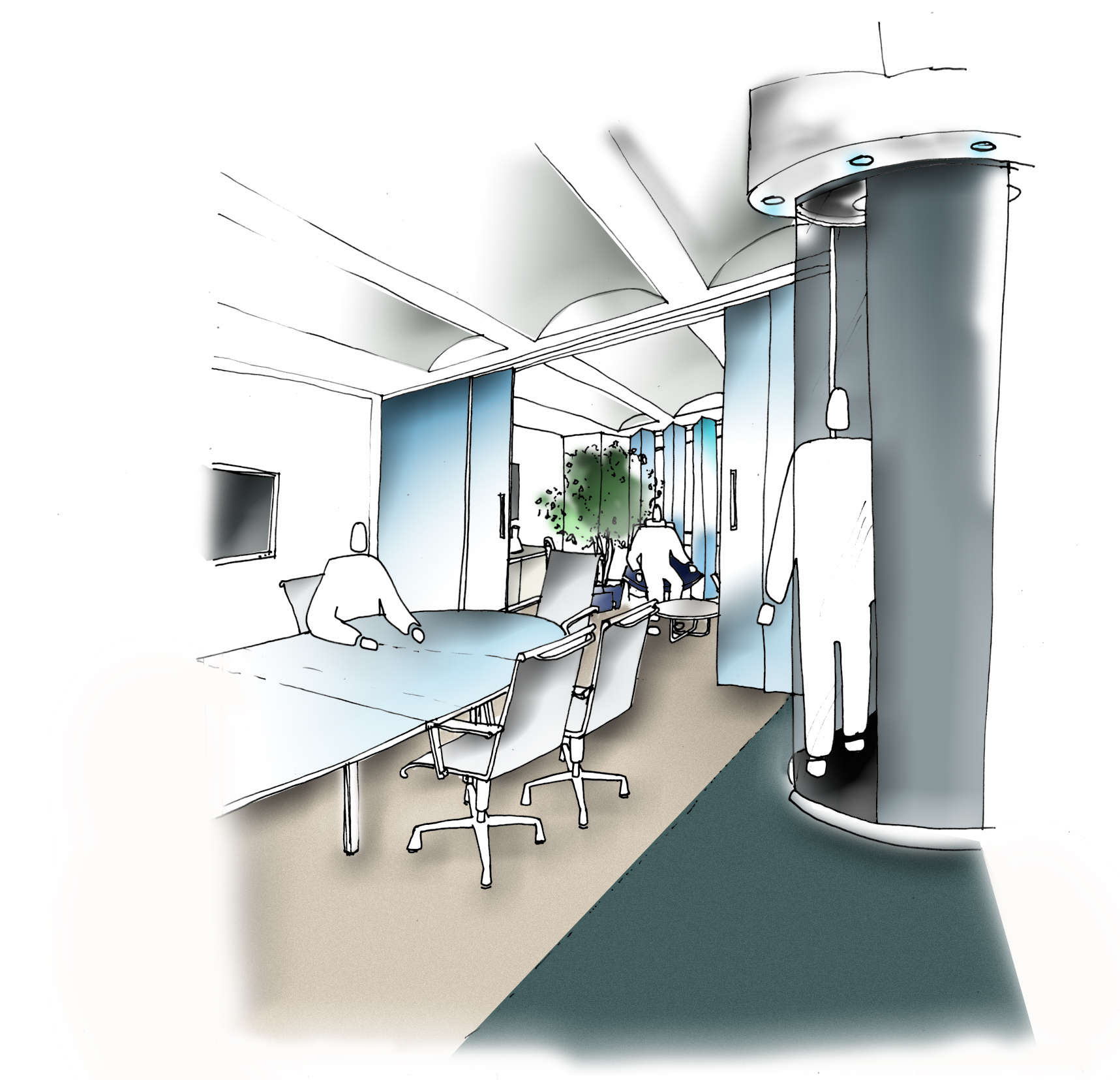 Office Interiors while working at BDP by Pier Andrea Notari - Architizer