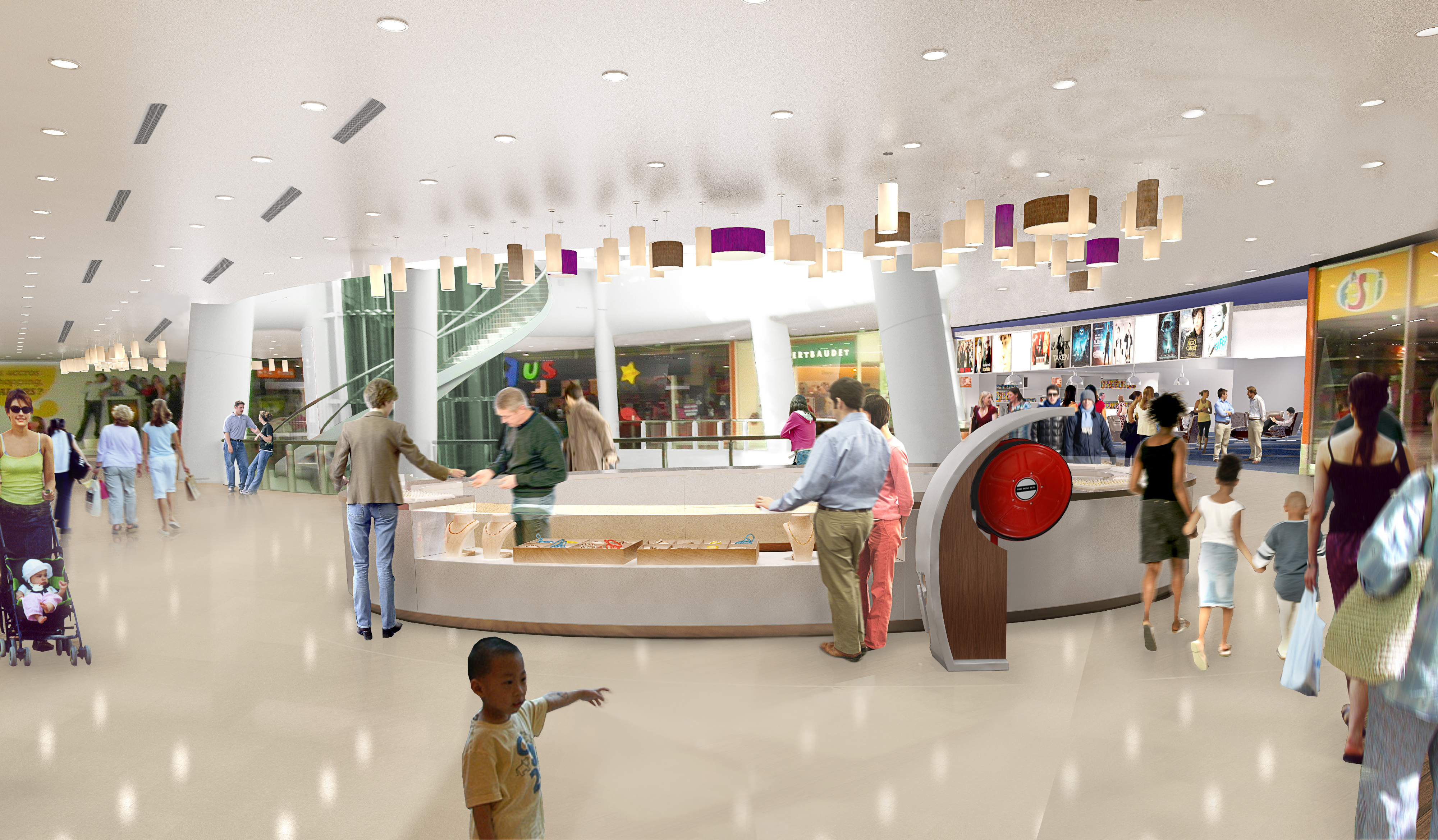 Shopping Mall refurbishment while working at Benoy by Pier Andrea ...