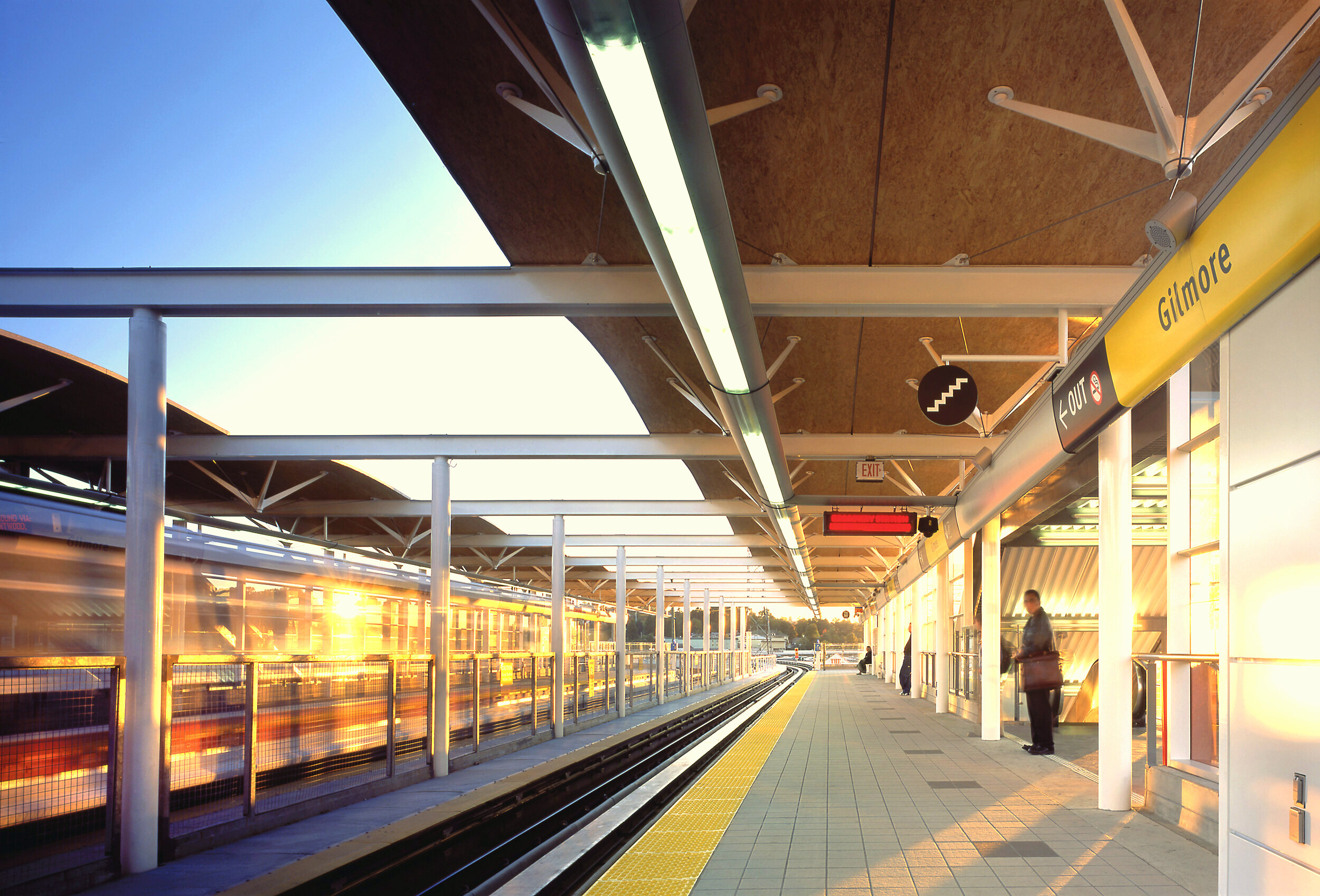 Gilmore Skytrain Station by StructureCraft - Architizer