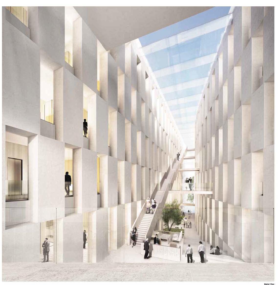 Jerusalem - New District Court House by Baumschlager Eberle Architekten ...