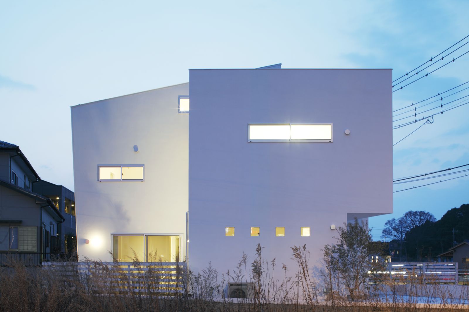 three-mass house by Kichi Architectural Design - Architizer