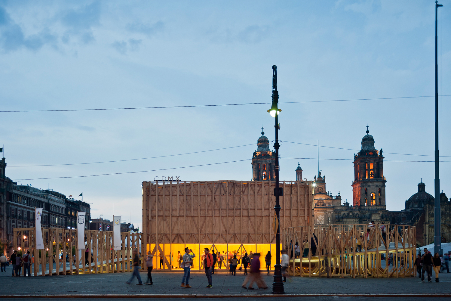 Idea 892817: Pavilion for the Culture Fair 2014 by Productora in Mexico ...