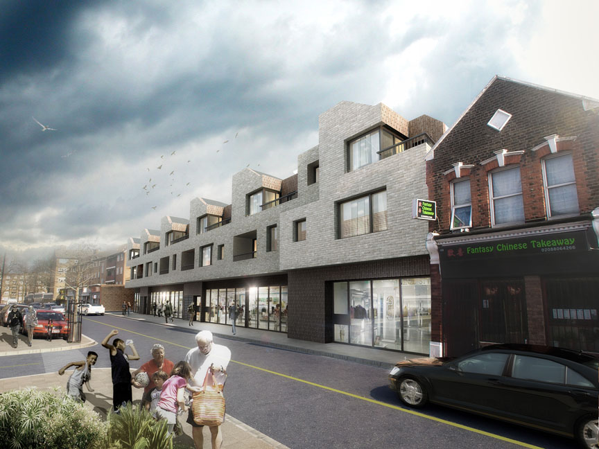 Mixed-Use Housing by Inter Urban Studios - Architizer