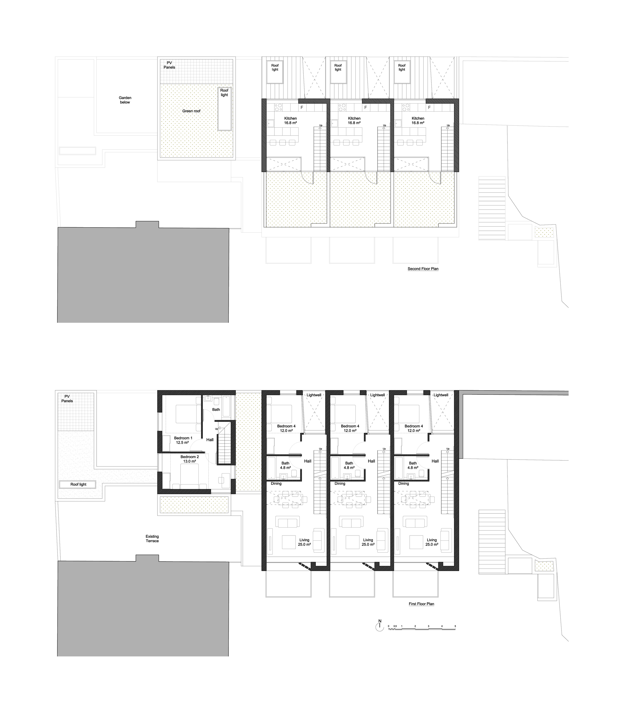 Terraced Housing by Inter Urban Studios - Architizer