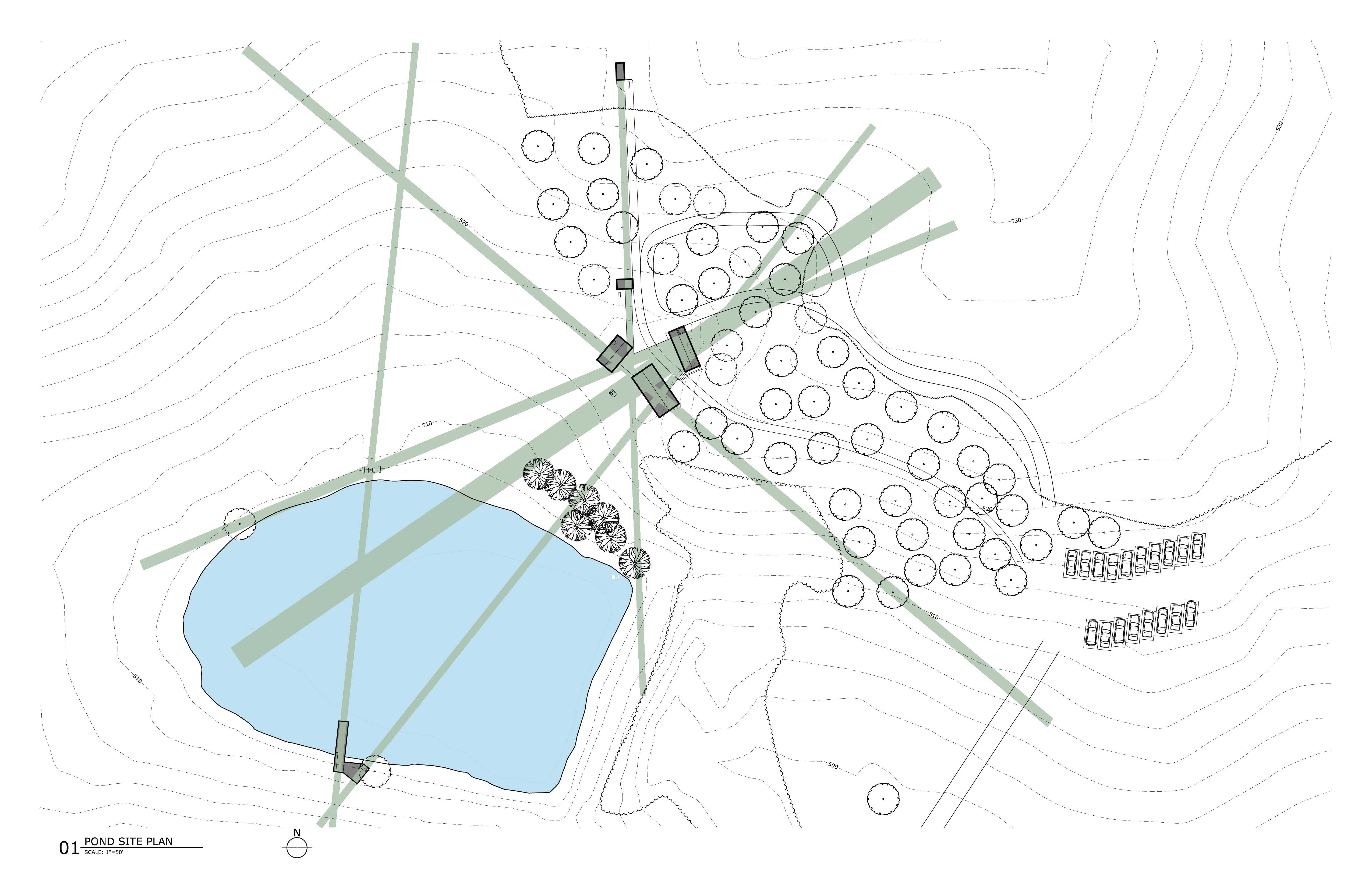 Round Hill Pavillions and Landscape Masterplan by Spatial Affairs ...