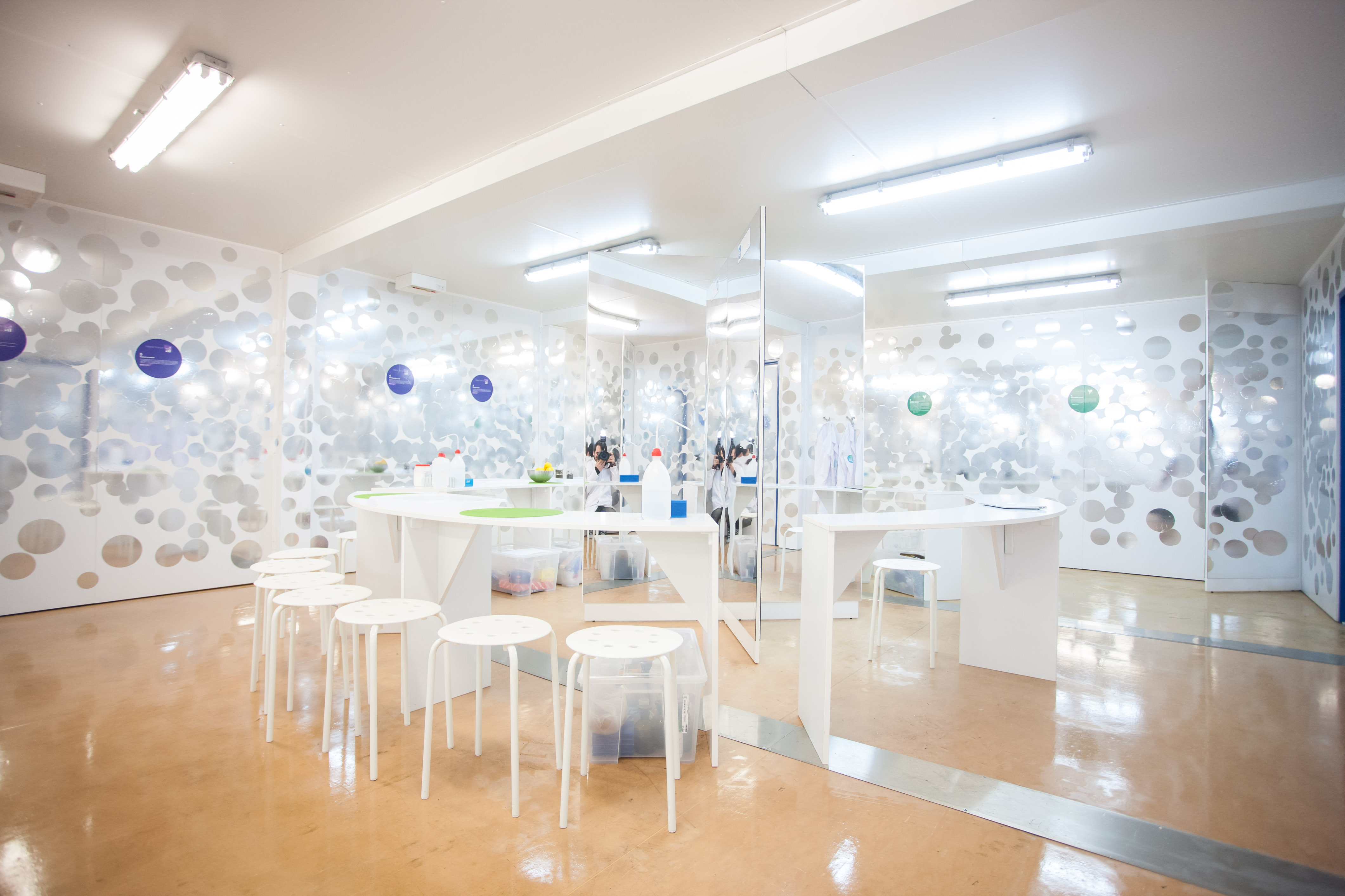 Bayer Pop-Up Lab by SANE architecture - Architizer