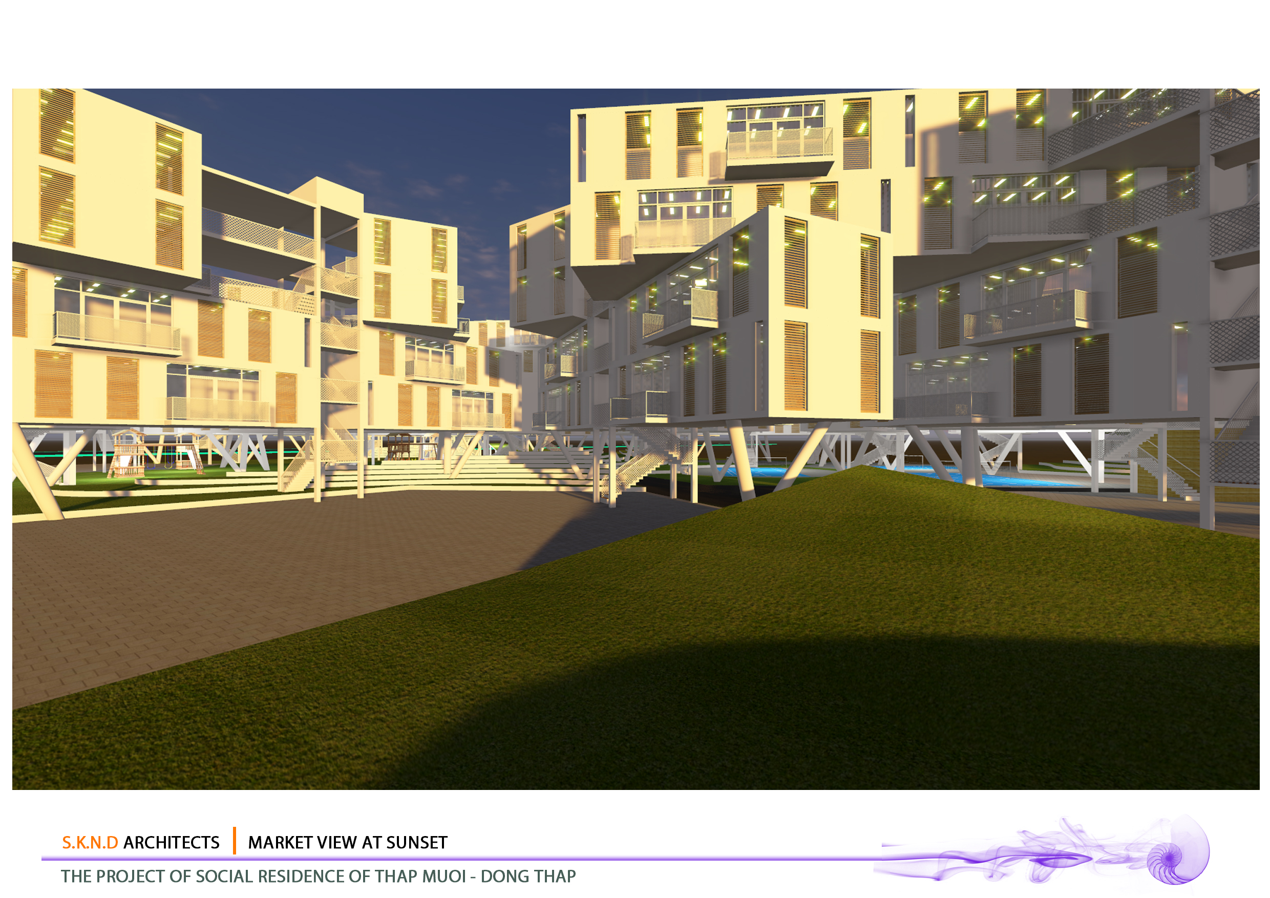 Honeycomb Social Housing by SKND architects - Architizer