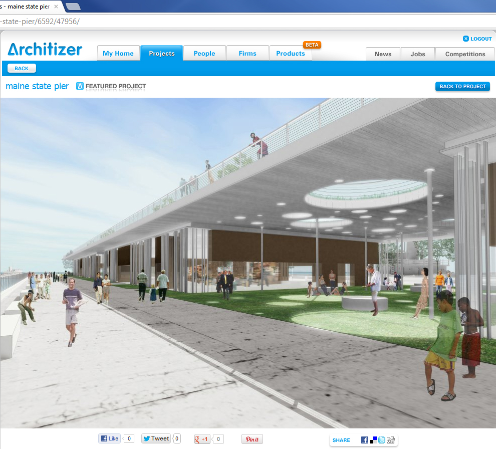 maine state pier - Architizer