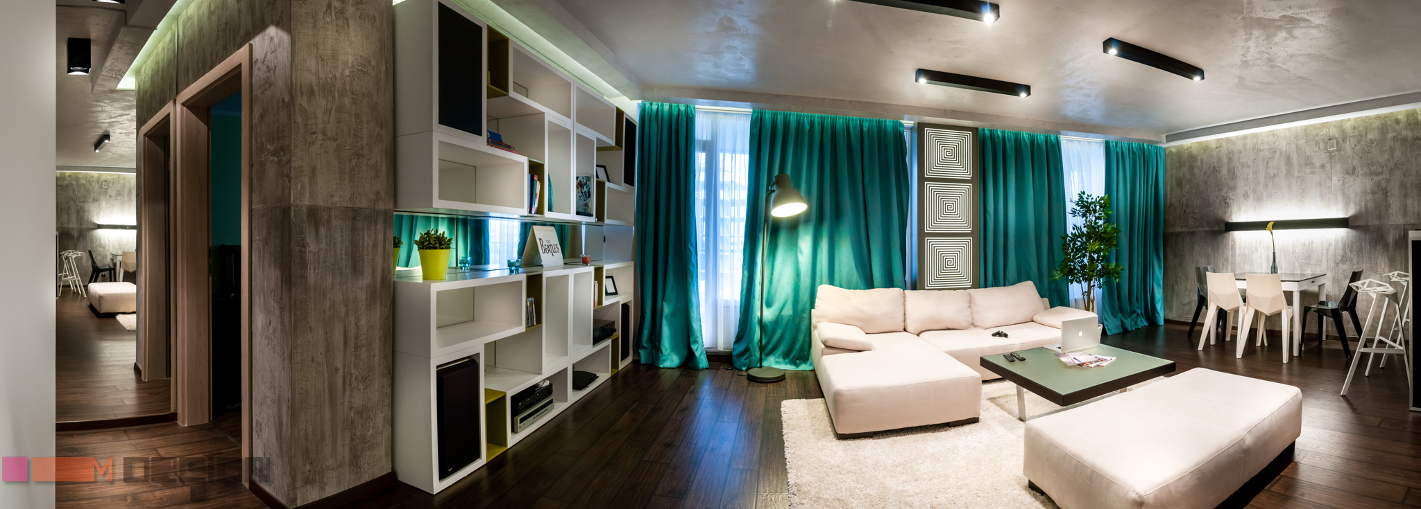 UNDERGROUND interior design apartment by Mario Dimitrov by M&K DESIGN ...