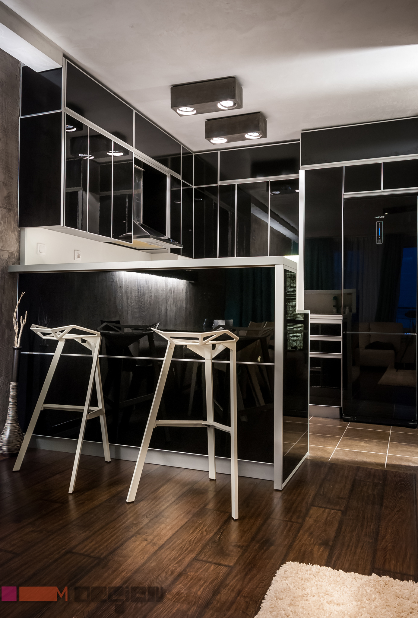 UNDERGROUND interior design apartment by Mario Dimitrov by M&K DESIGN ...