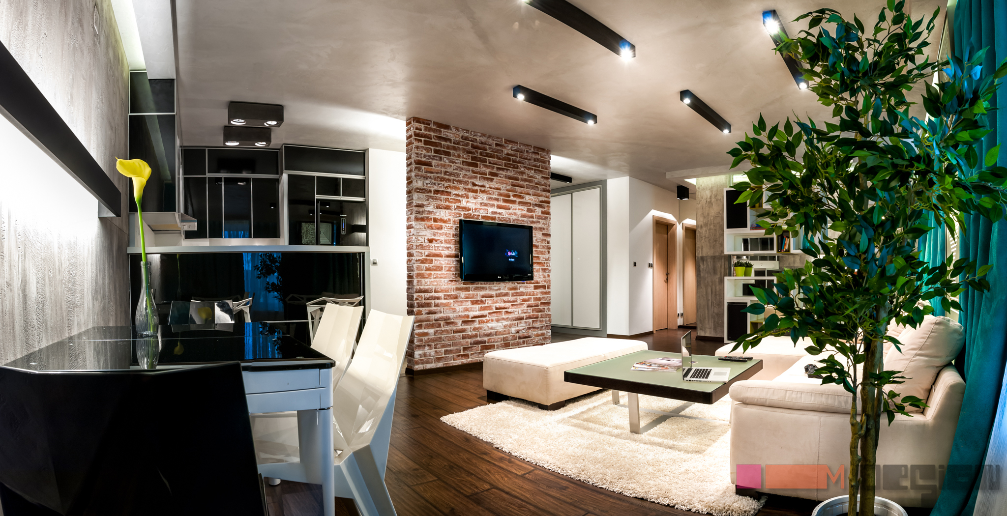UNDERGROUND interior design apartment by Mario Dimitrov by M&K DESIGN ...