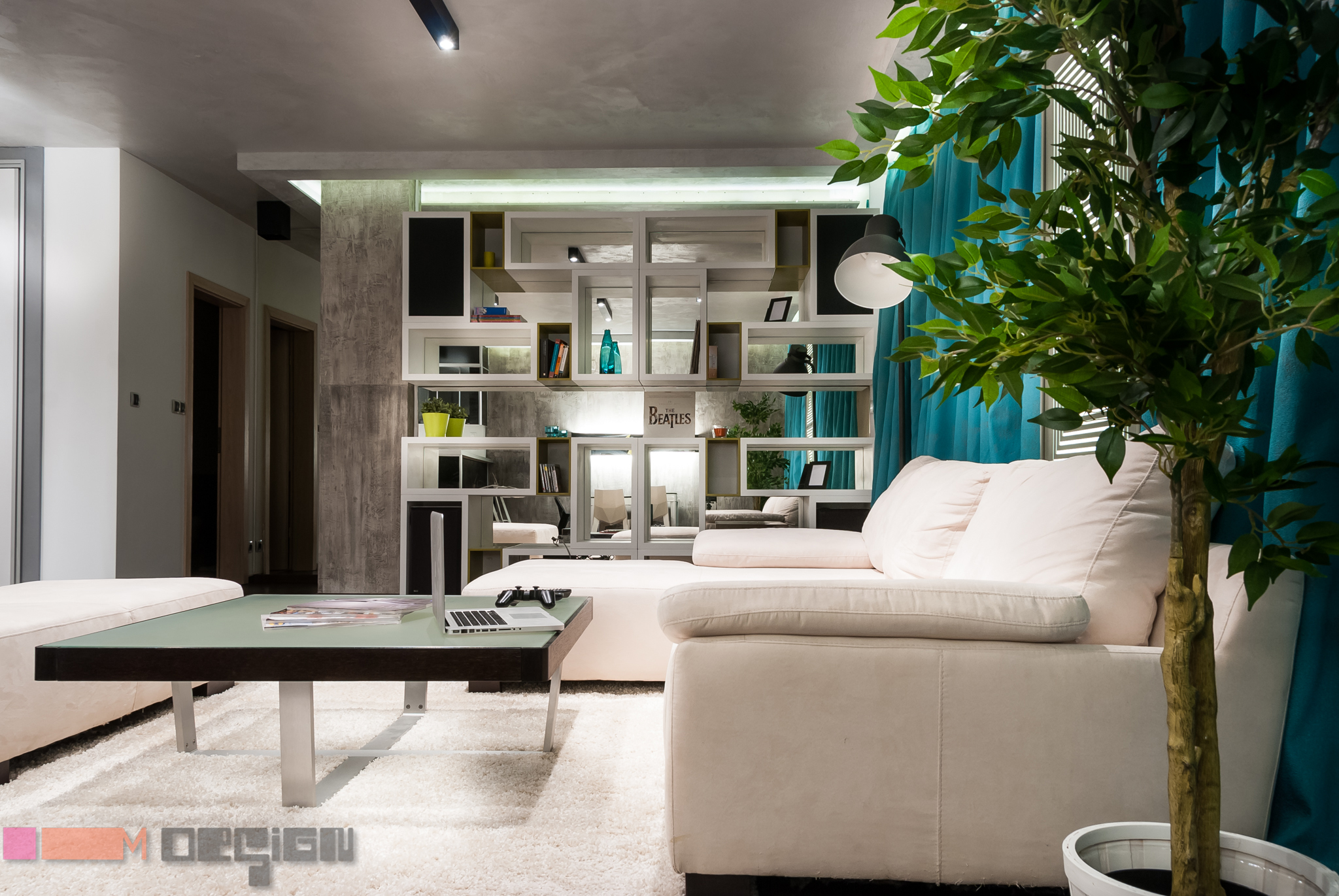 UNDERGROUND interior design apartment by Mario Dimitrov by M&K DESIGN ...