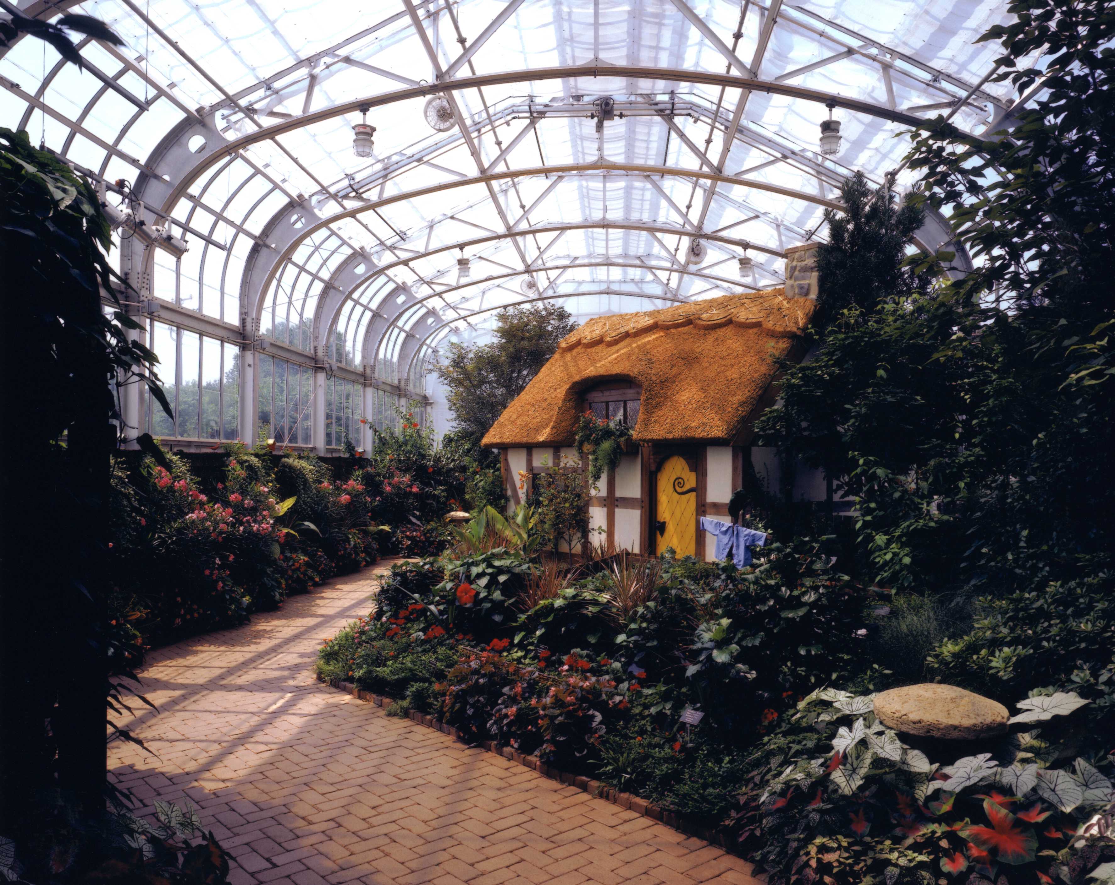 Lewis Ginter Botanical Garden Conservatory, Education & Library Complex ...