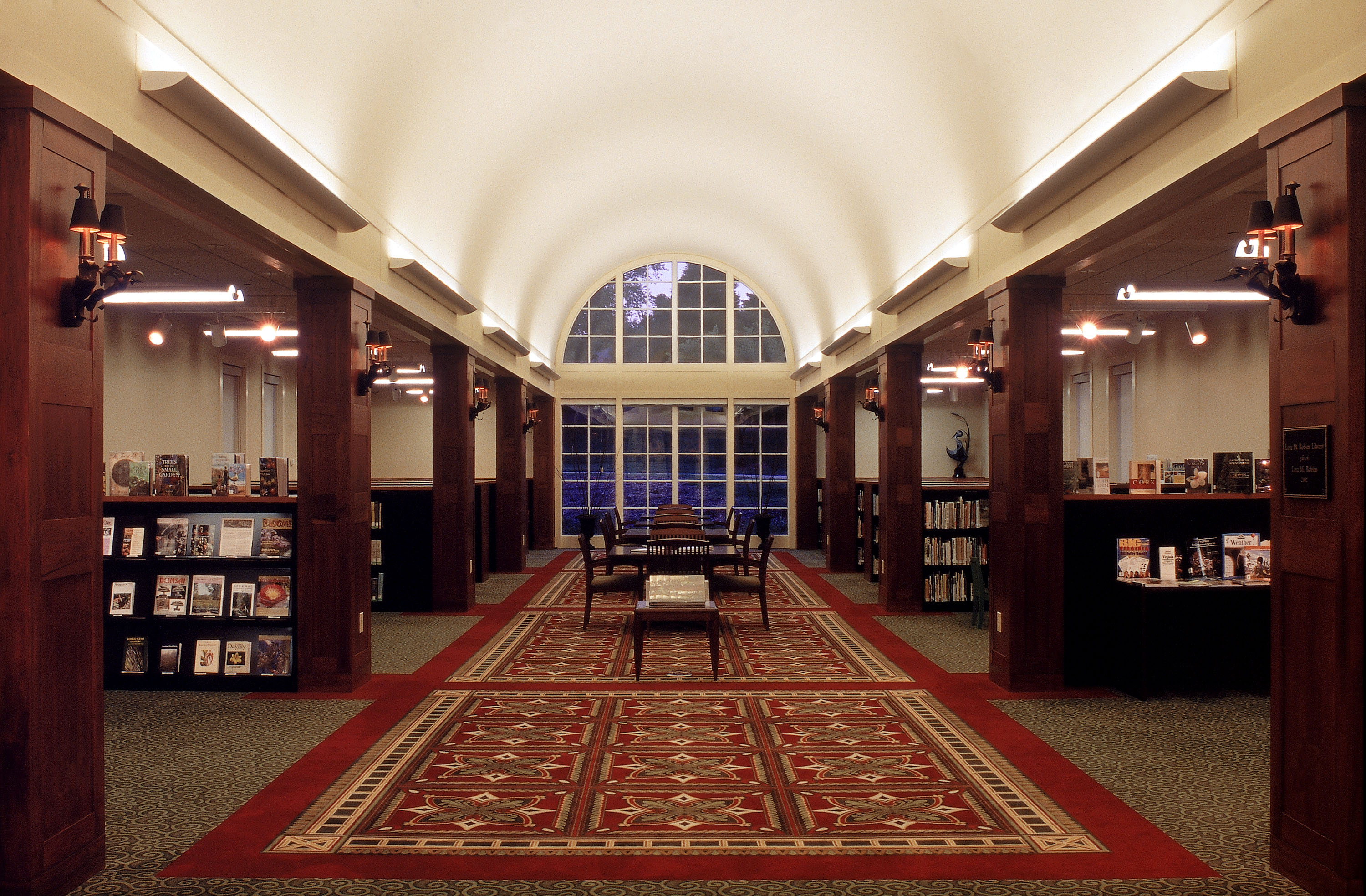 Lewis Ginter Botanical Garden Conservatory, Education & Library Complex ...