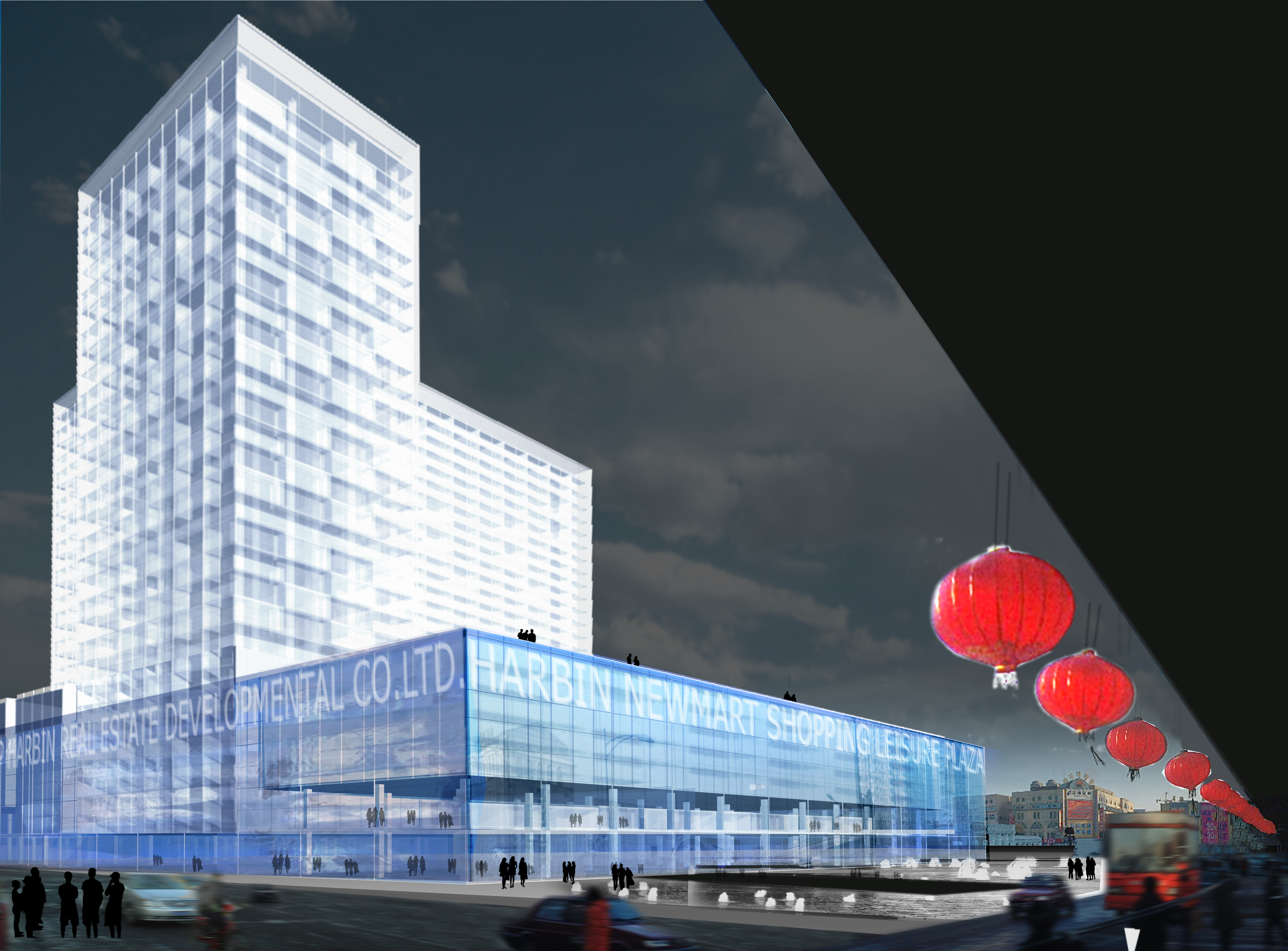 HARBIN NEWMART SHOPPING - LEISURE PLAZ by Vulcanica Architettura ...