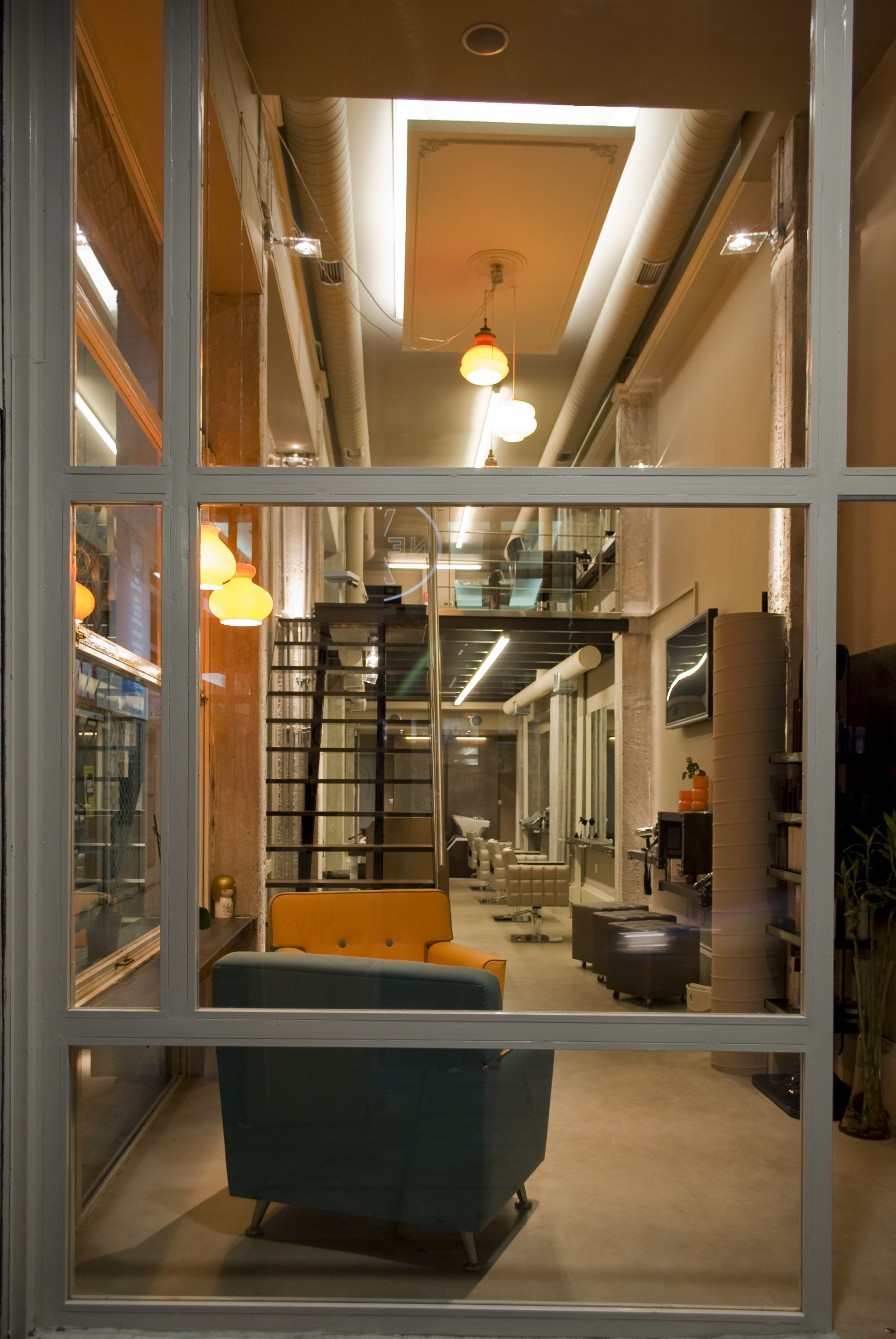 The Box Hair Studio by whitewall | interior design - Architizer