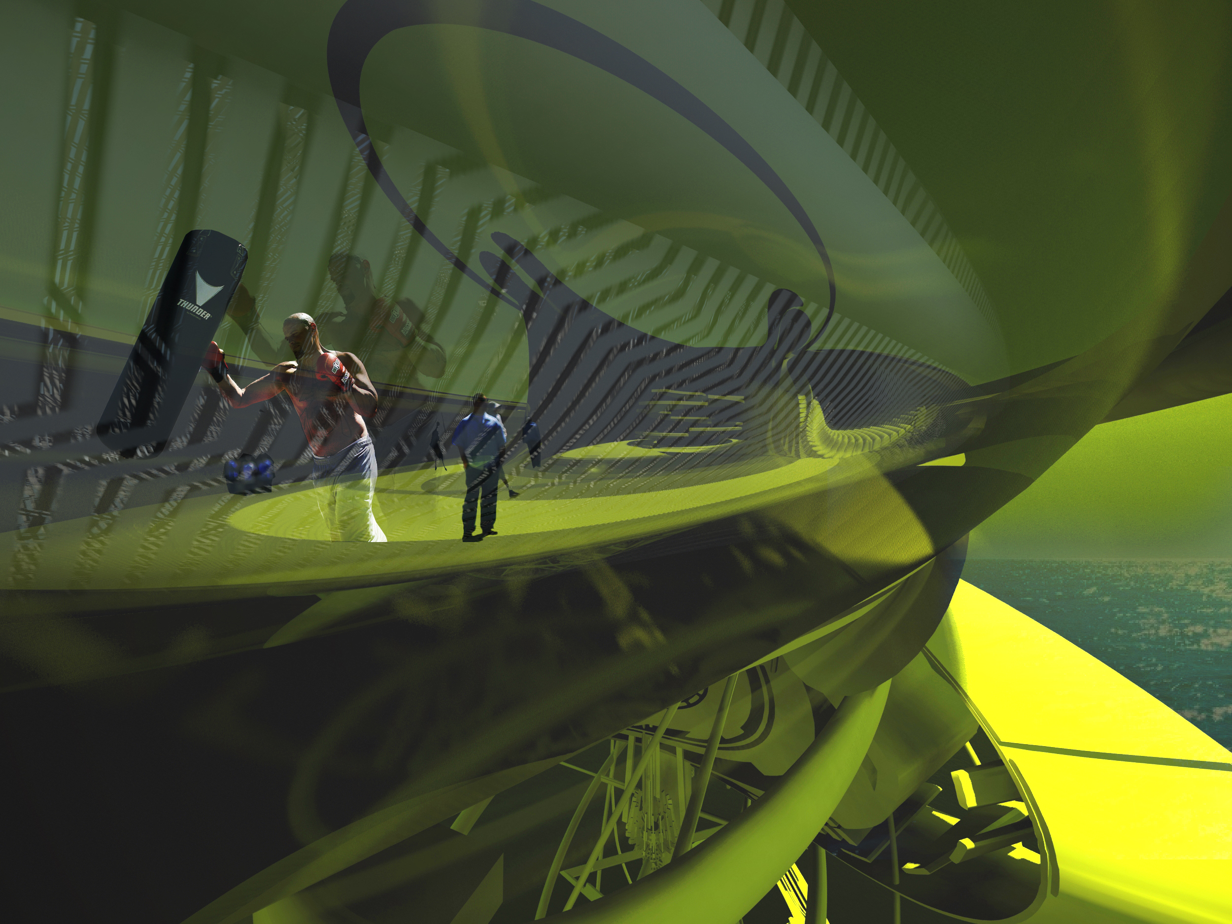 Hydroelectric Waterfall Prison by Margot Krasojevic Architecture ...