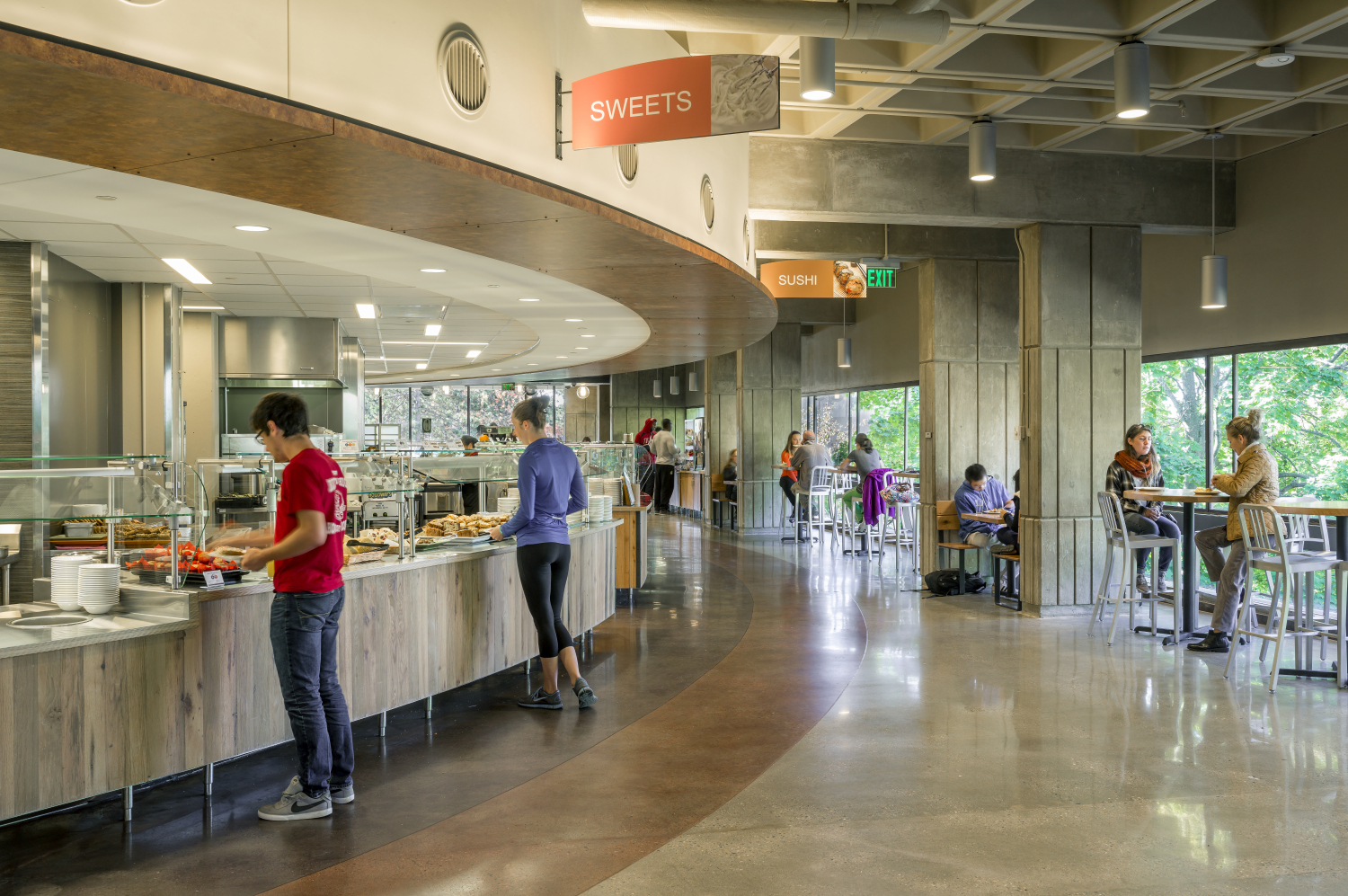 Hampshire Dining Commons at UMass Amherst by Bergmeyer - Architizer