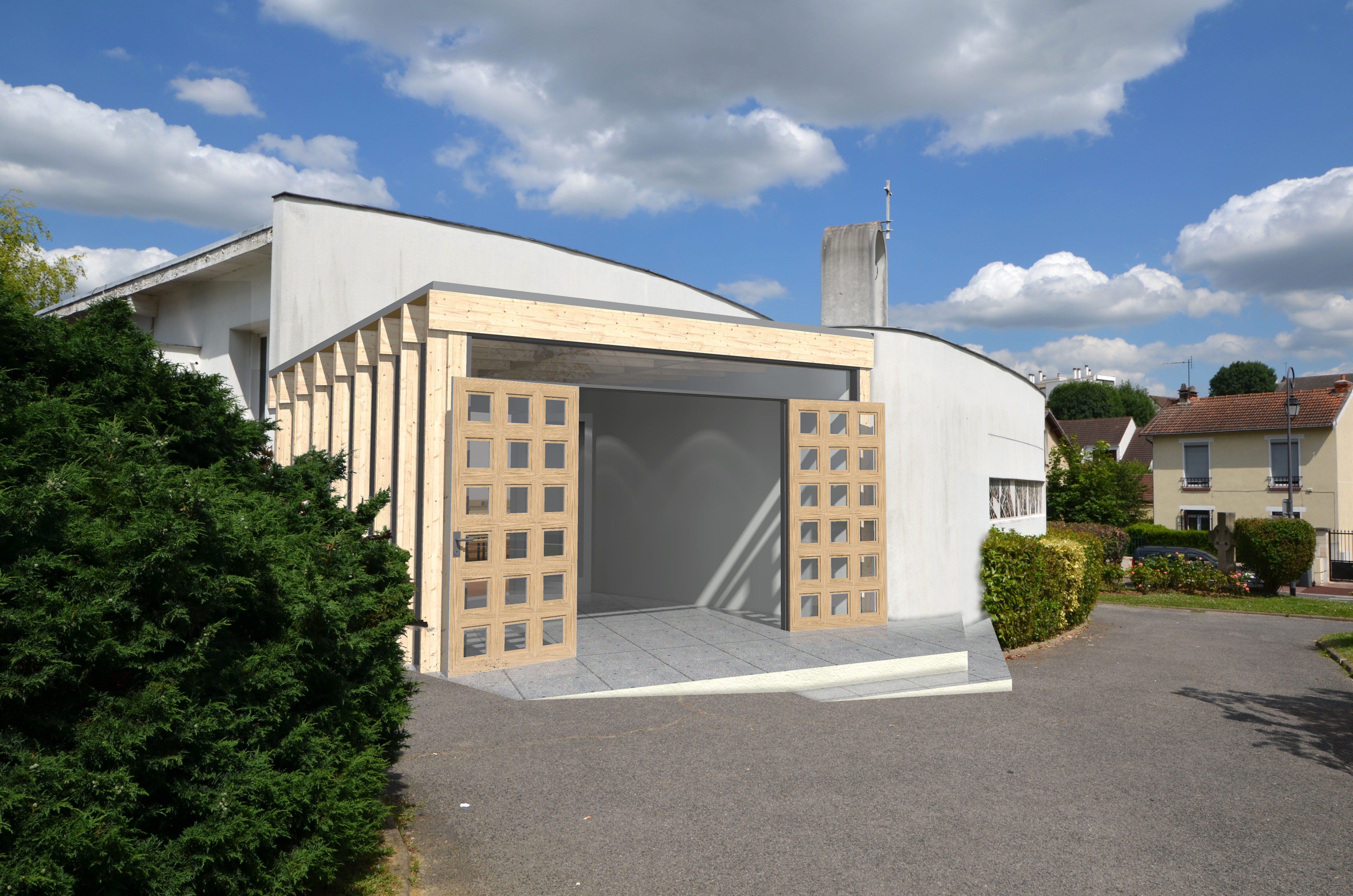 Narthex by AlexisK* Architecture - Architizer