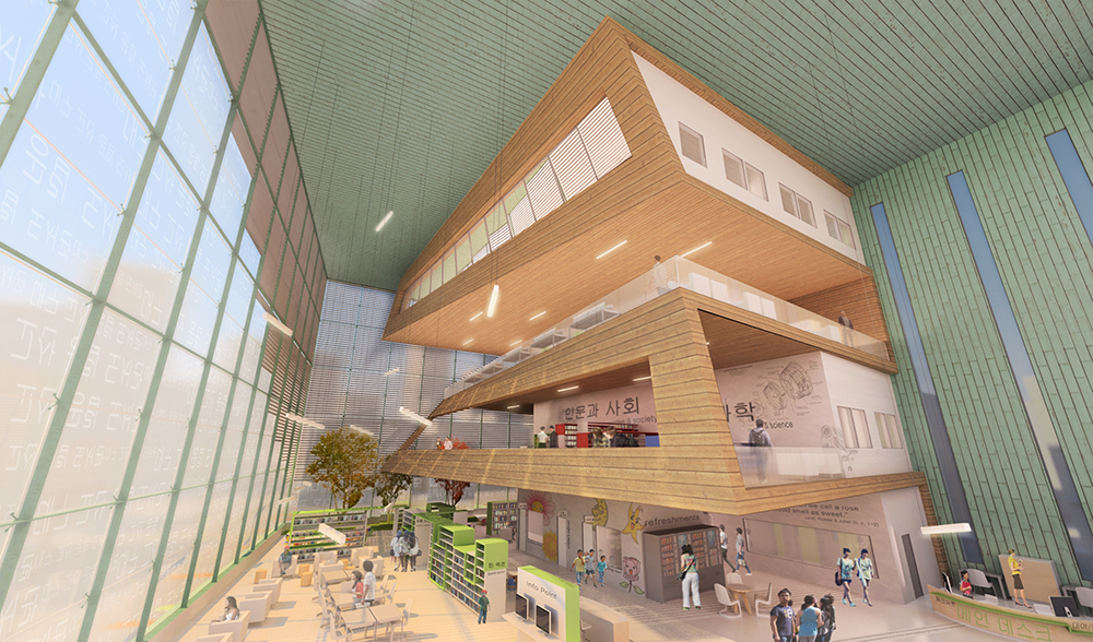 Anatomy of the Book - Public library by Echo Design + Architecture, P.C ...