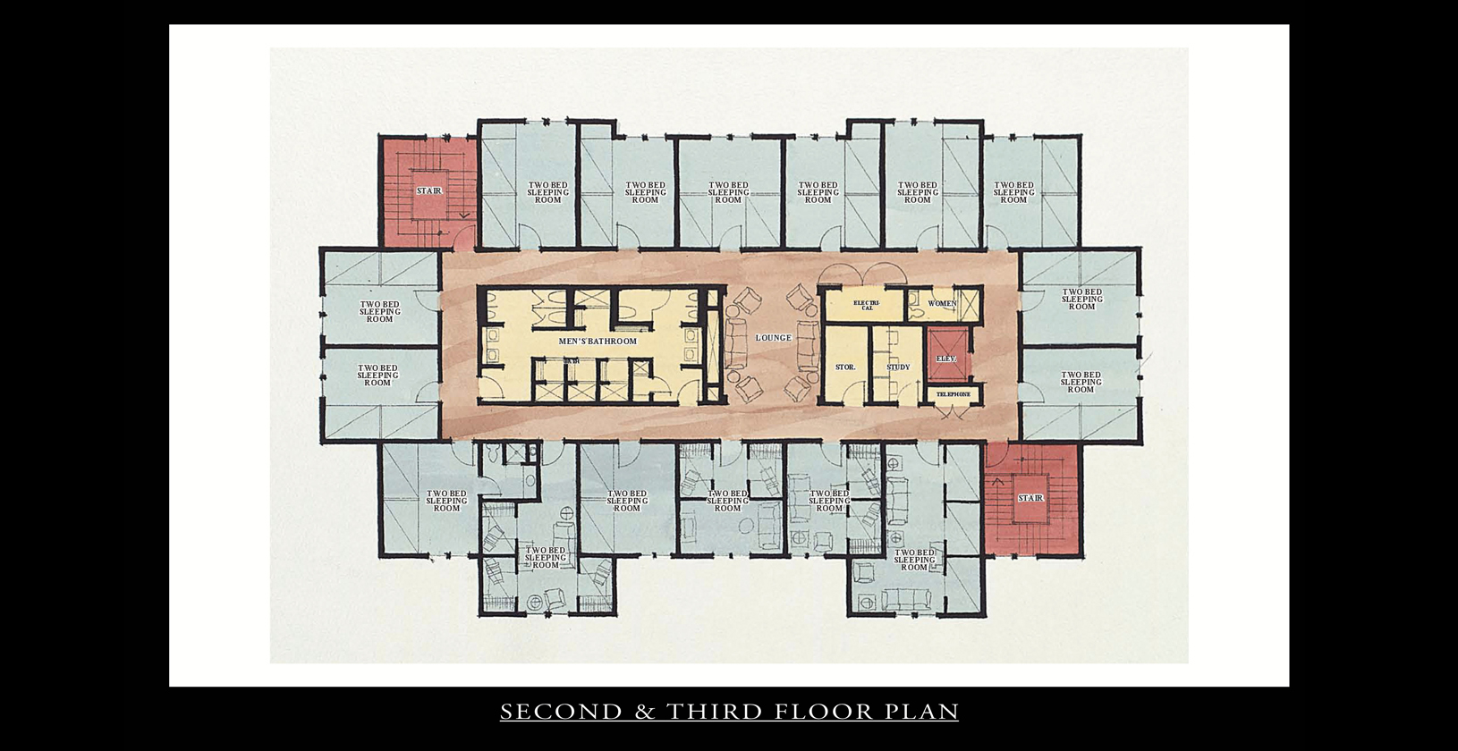 Fraternity House Floor Plans