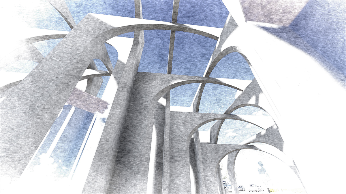 Meybod University entrance competition's second prize by 2K - Architizer
