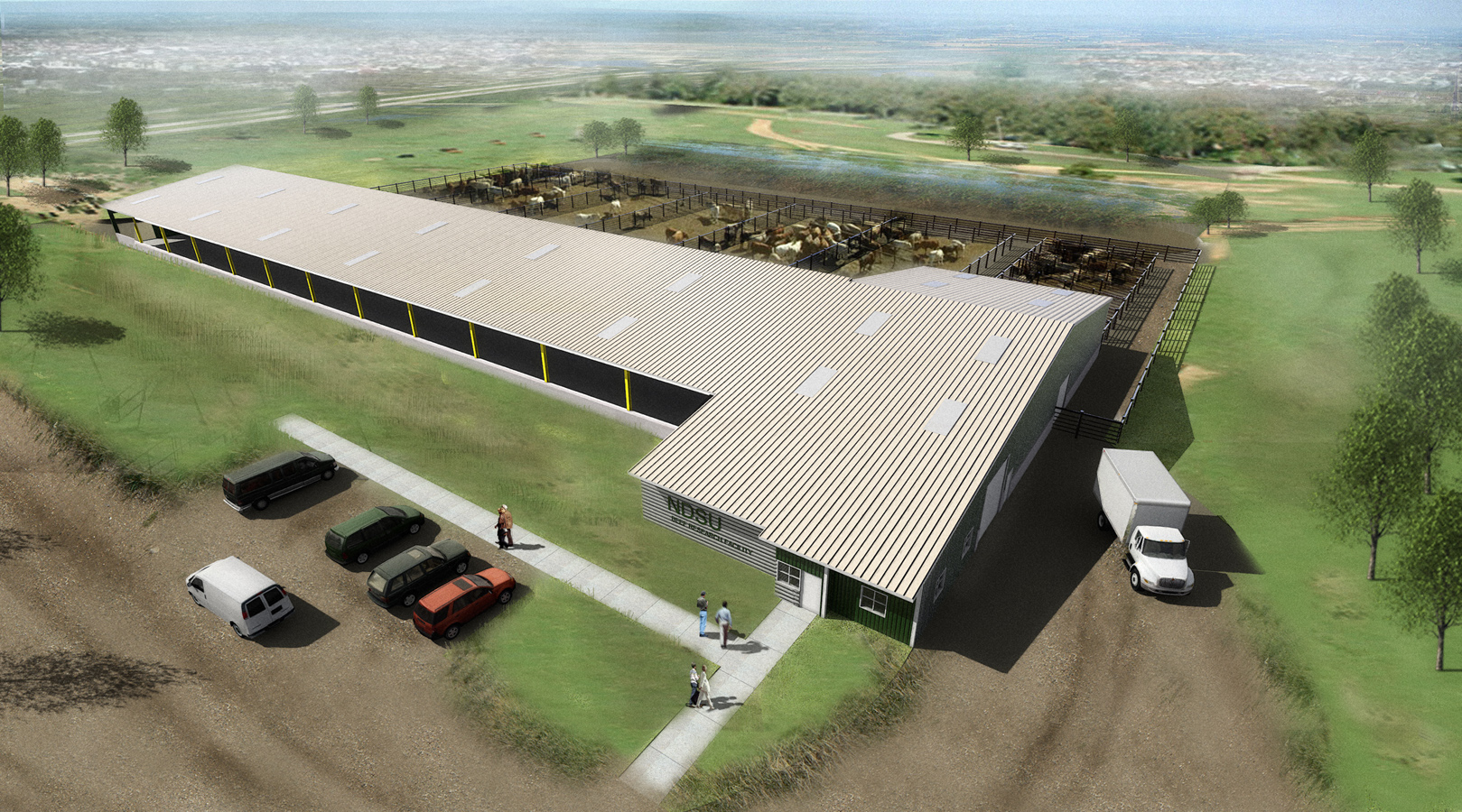 NDSU Beef Research Facility by JLG Architects - Architizer