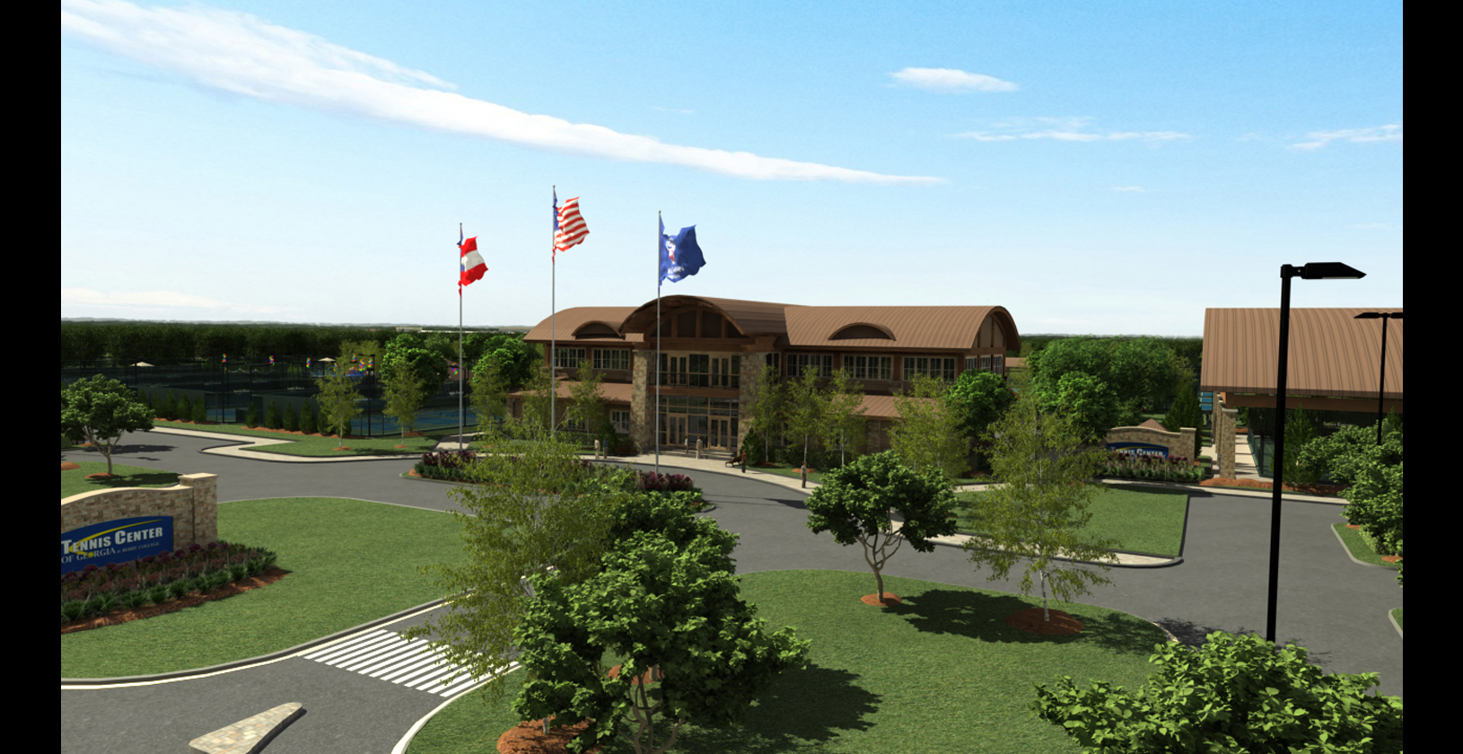 Rome Tennis Center (Rome, GA) by Hug & Associates Architects - Architizer