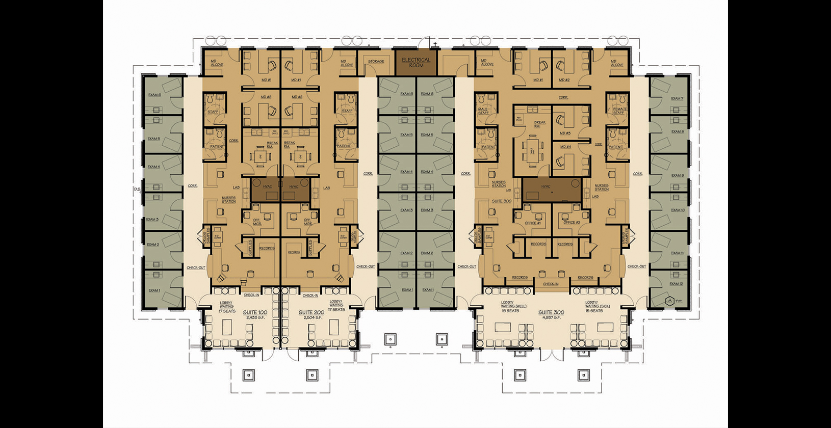 Tenant Plans by Hug & Associates Architects - Architizer