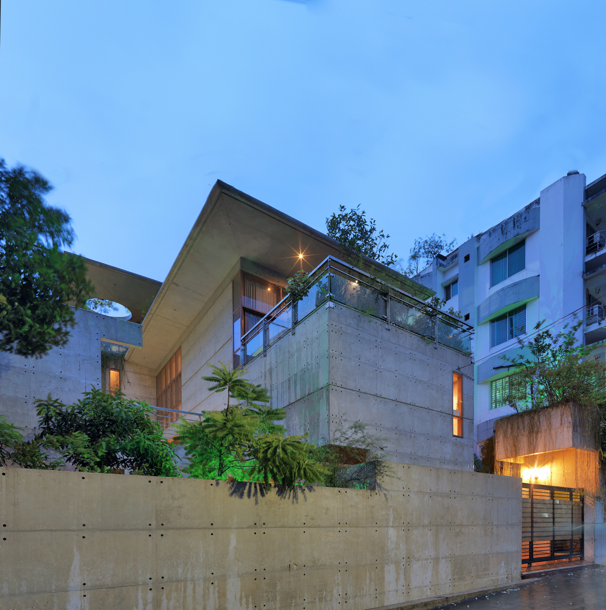 Mamun Residence by SHATOTTO architecture for green living - Architizer