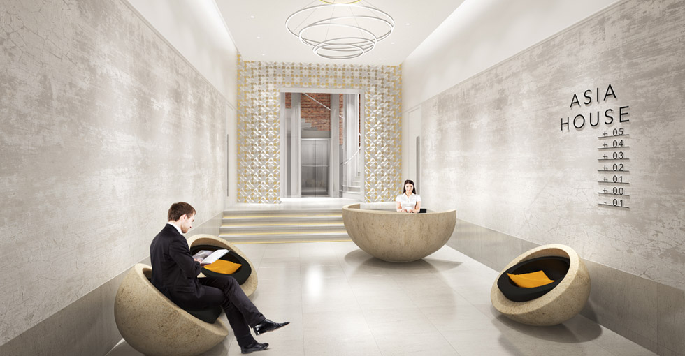 Asia House, Lime Street by Trehearne Architects - Architizer