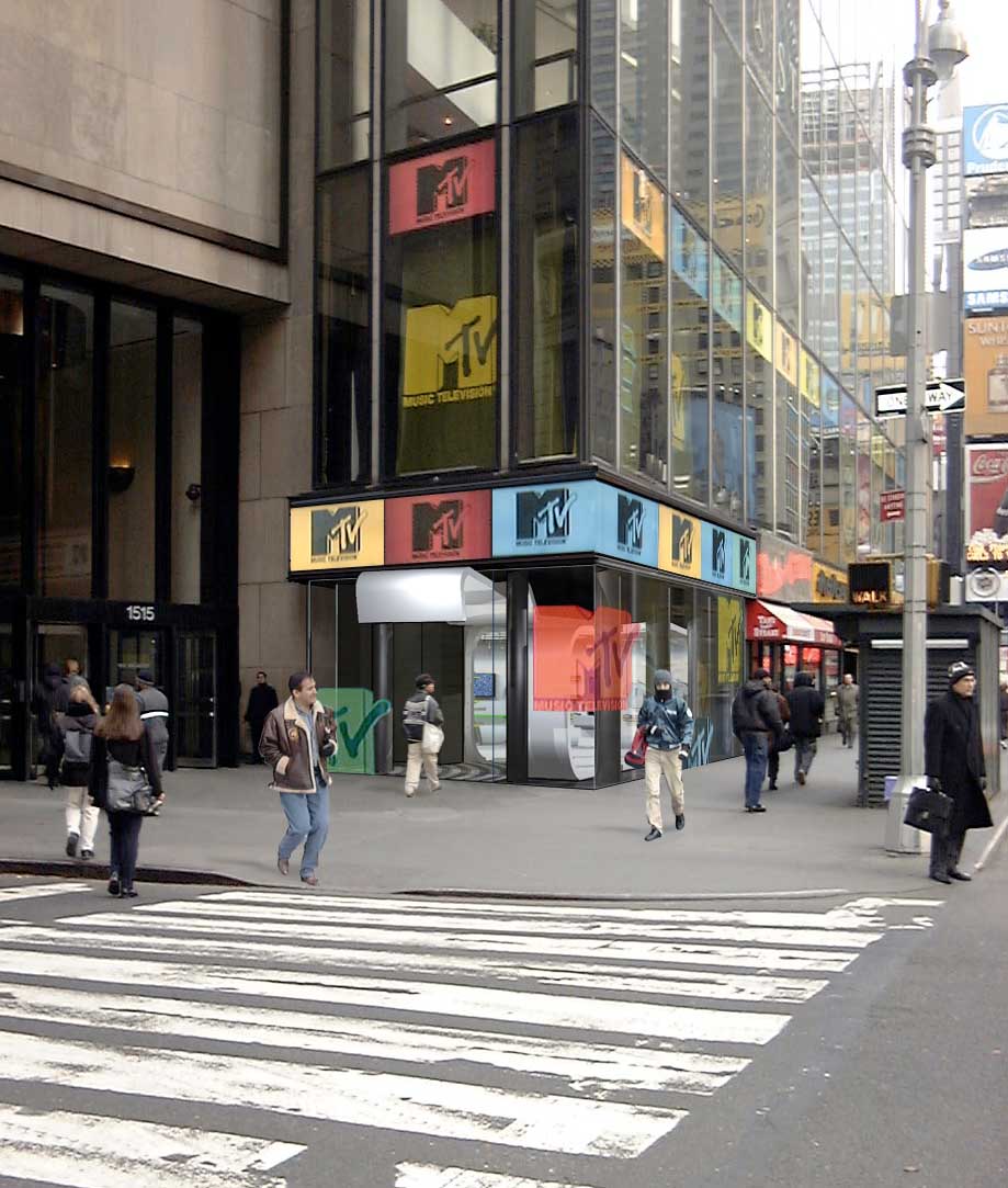 MTV Store Times Saqquare by Studio Kiss - Architizer