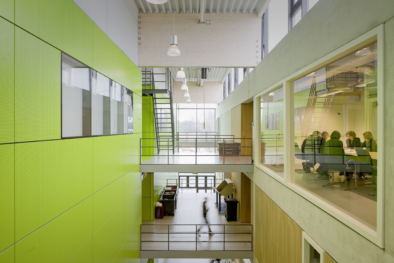 FOM Institute AMOLF by Mecanoo - Architizer