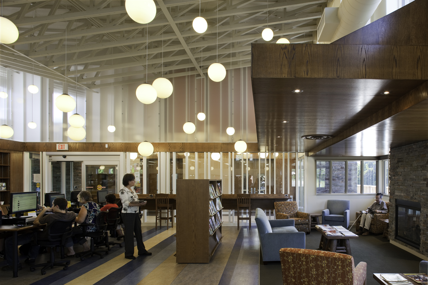 Bridgenorth Library and Community Hall by LGA Architectural Partners ...