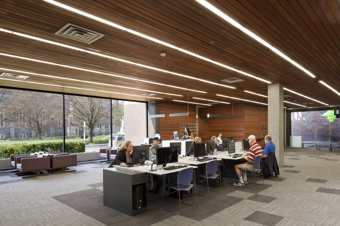 Queen's Square Library & Gallery by LGA Architectural Partners - Architizer