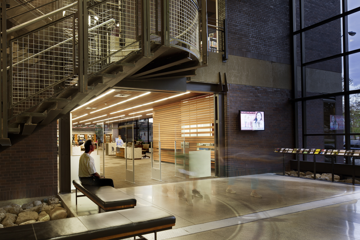 Queen's Square Library & Gallery by LGA Architectural Partners - Architizer