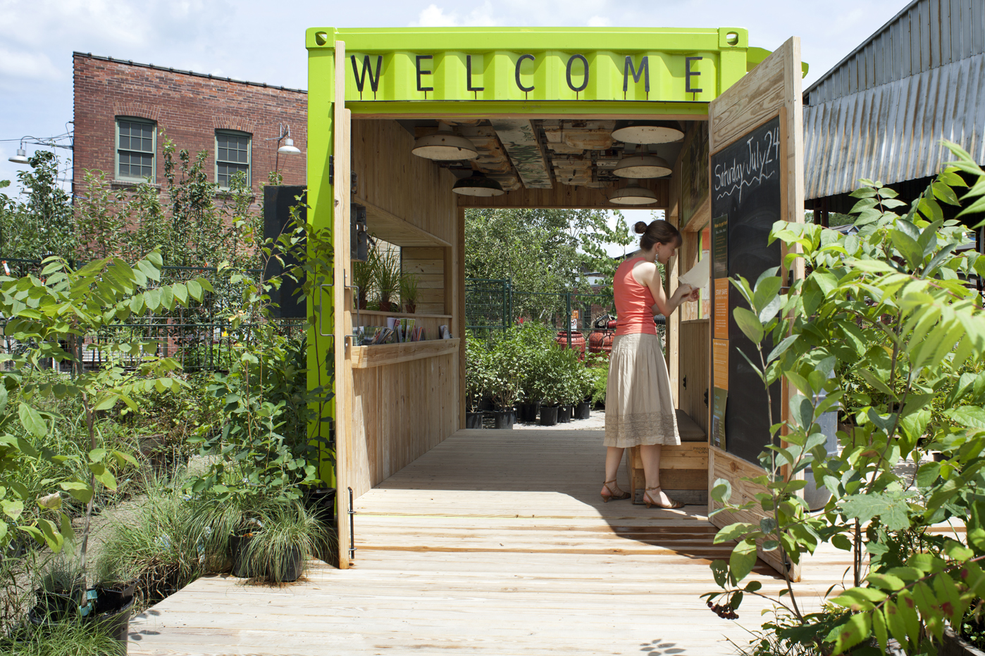 Brick Works Welcome Hut by LGA Architectural Partners - Architizer