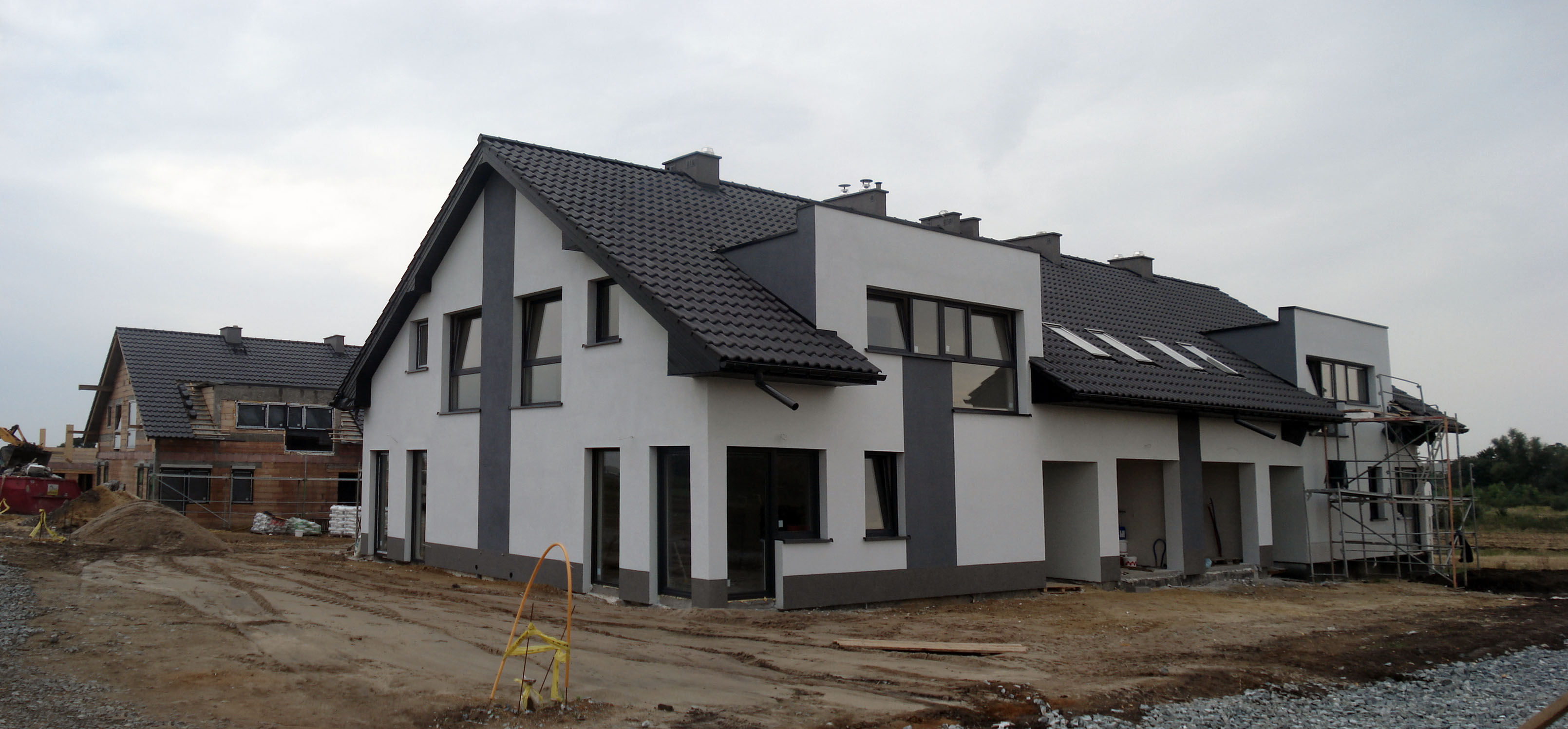 The developer investment - 8x houses for four families by AlexArchiLab ...