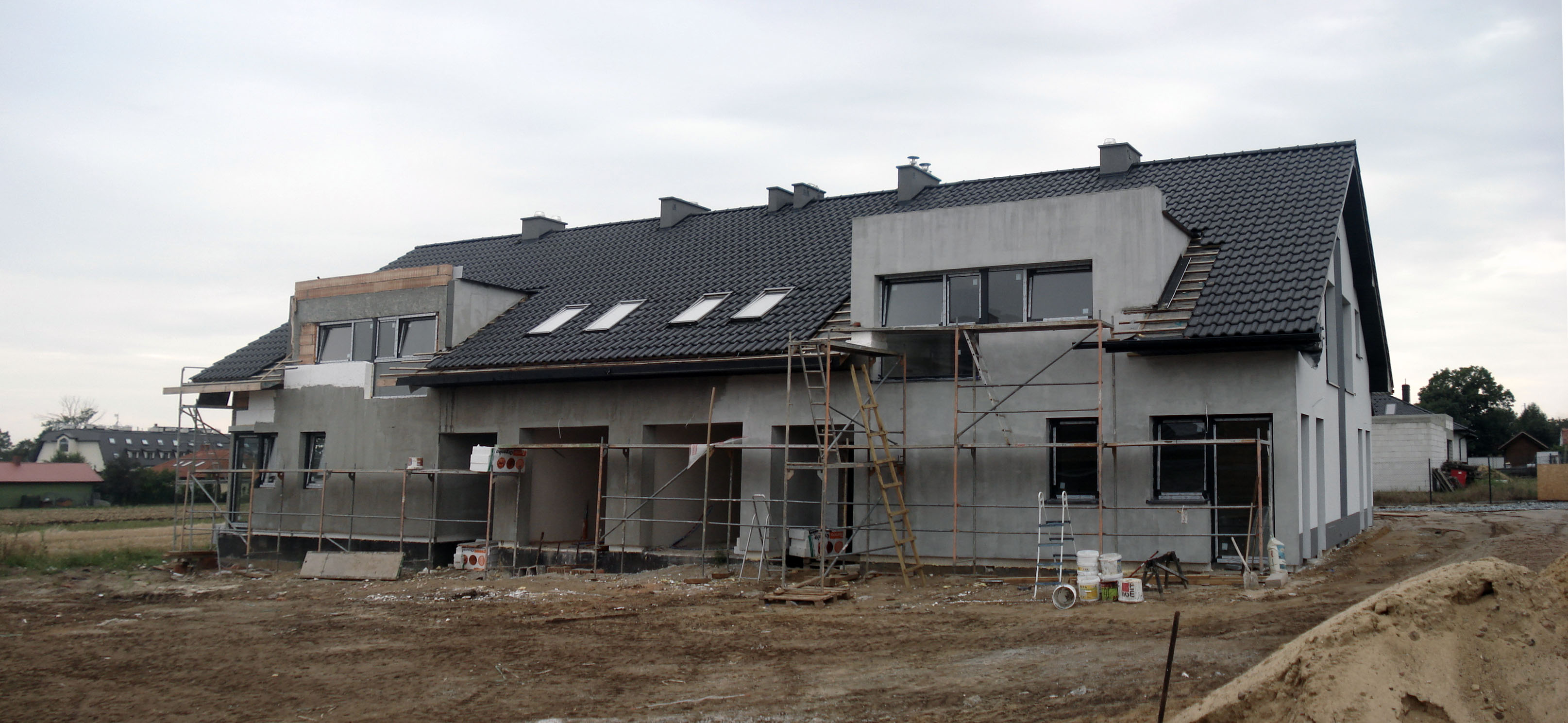 The developer investment - 8x houses for four families by AlexArchiLab ...