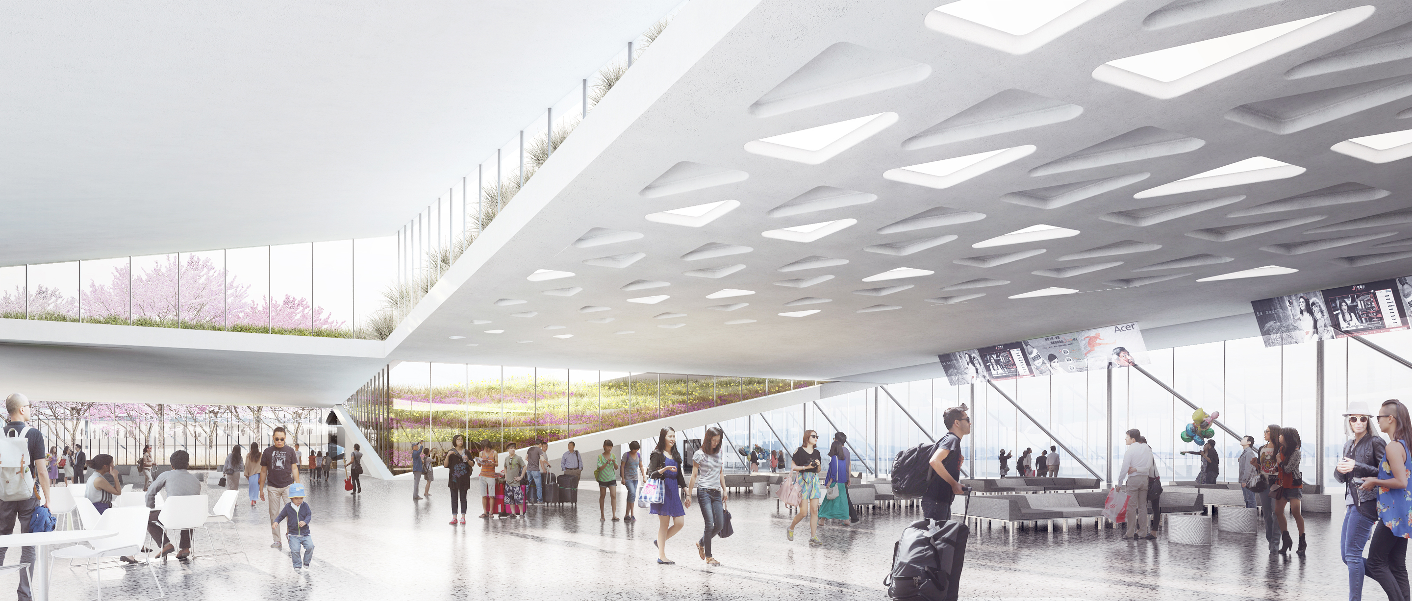 Port of Kinmen Passenger Service Center by Lorcan O'Herlihy Architects ...