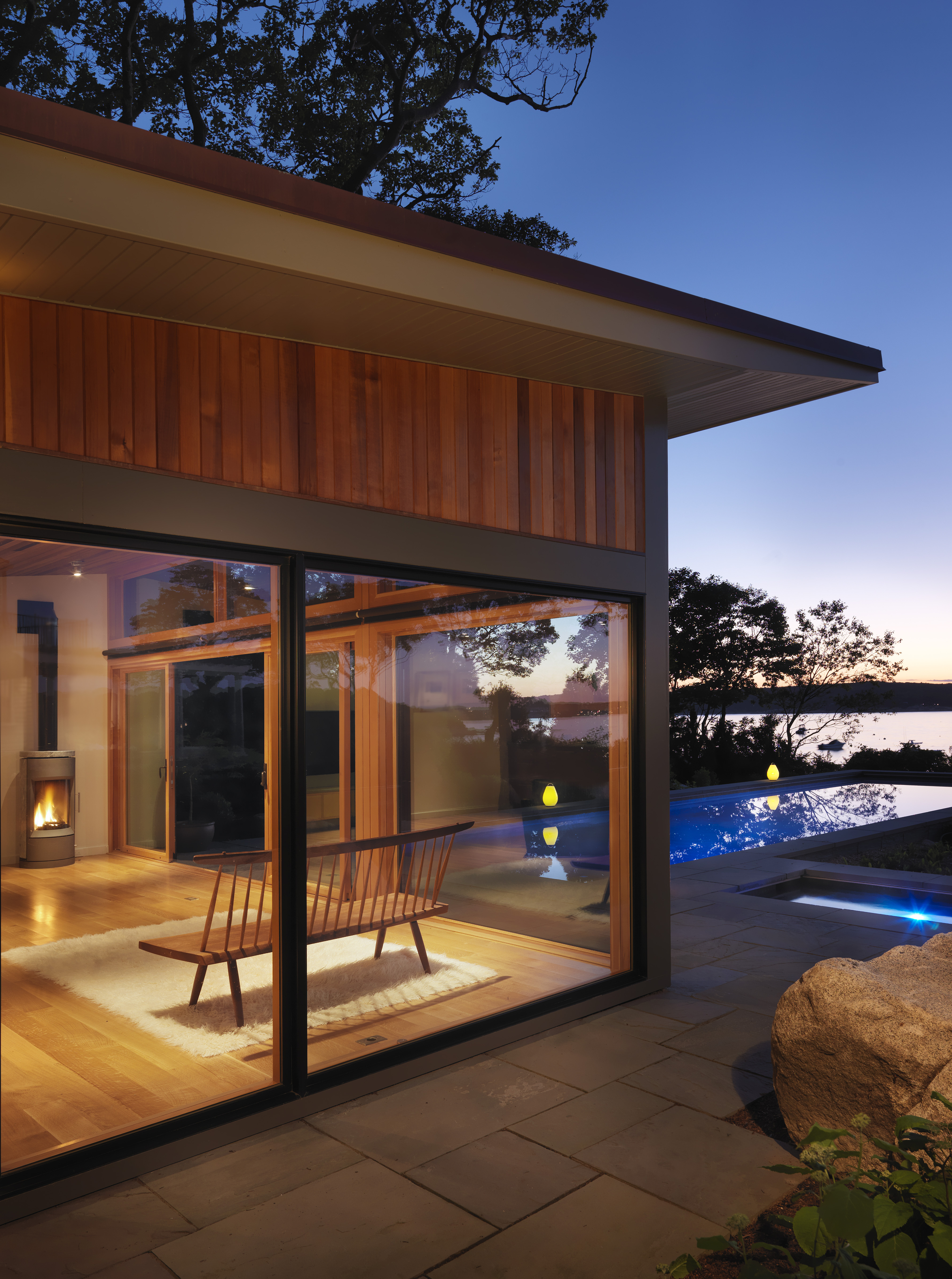 Eastern Point Pool Retreat by Flavin Architects - Architizer