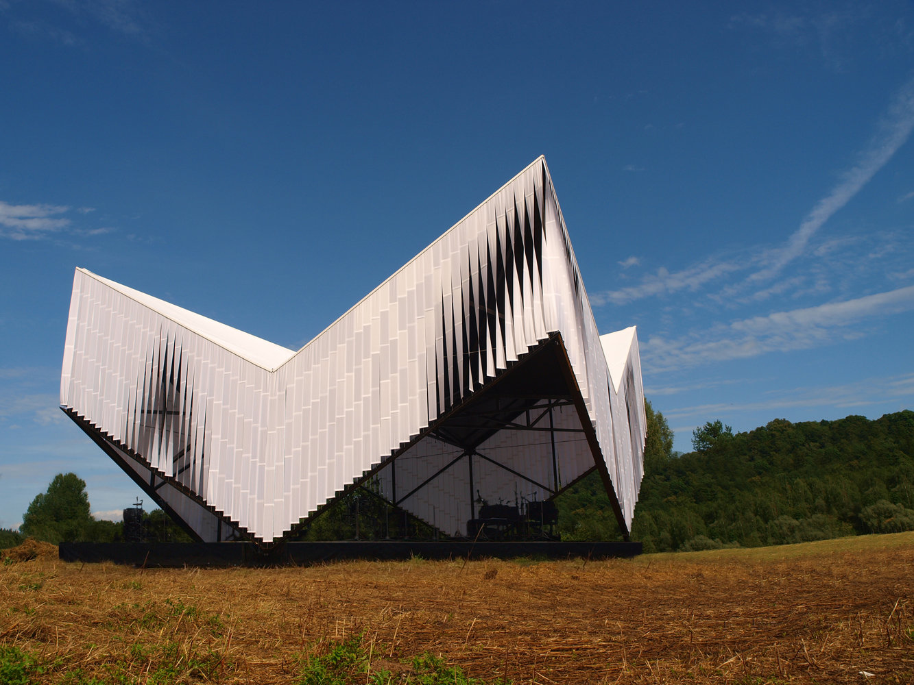 Pavilion and Workshops for Nature Concert Hall by DJA - Architizer