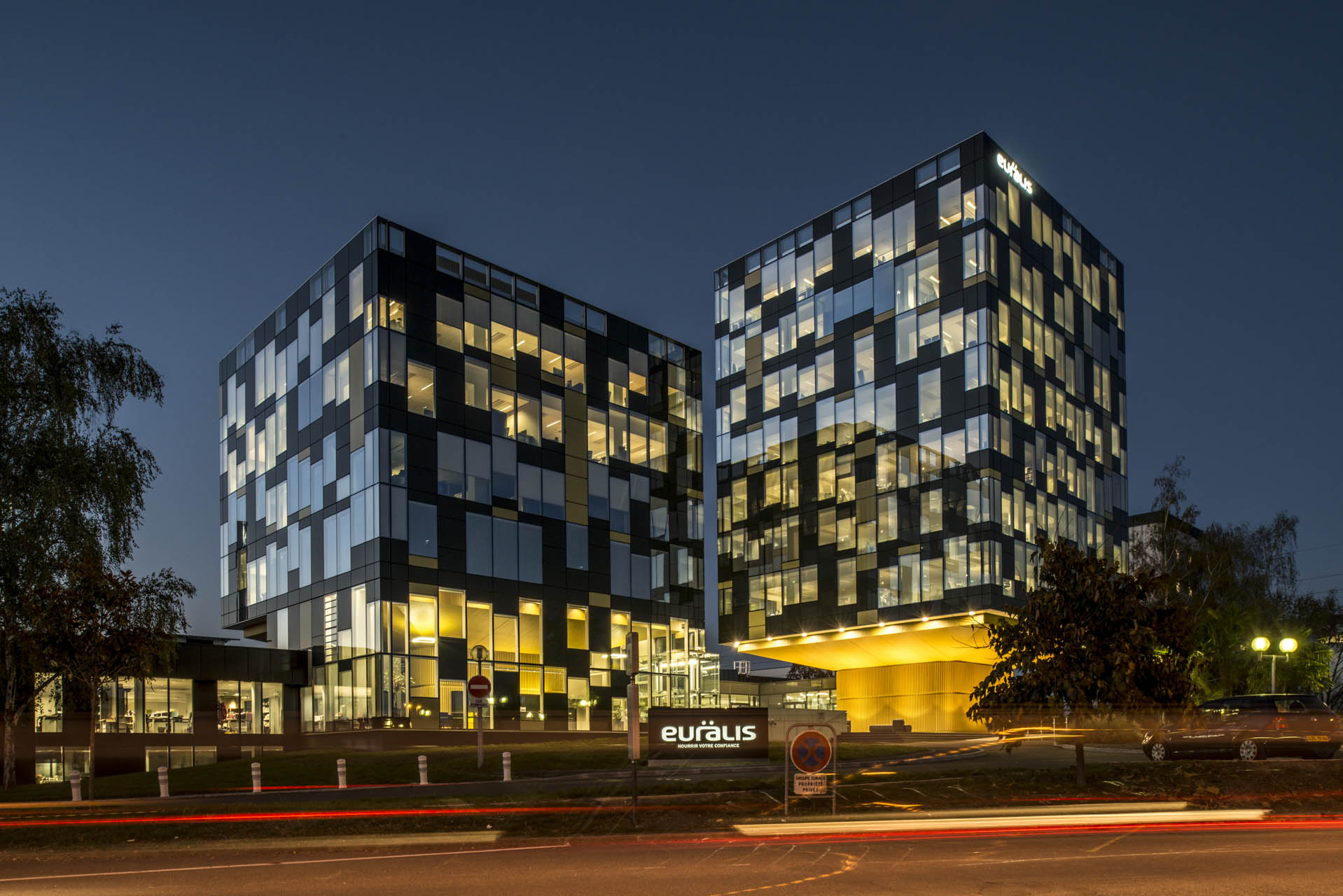 New site of THALES in South of France by LCR ARCHITECTES - Architizer