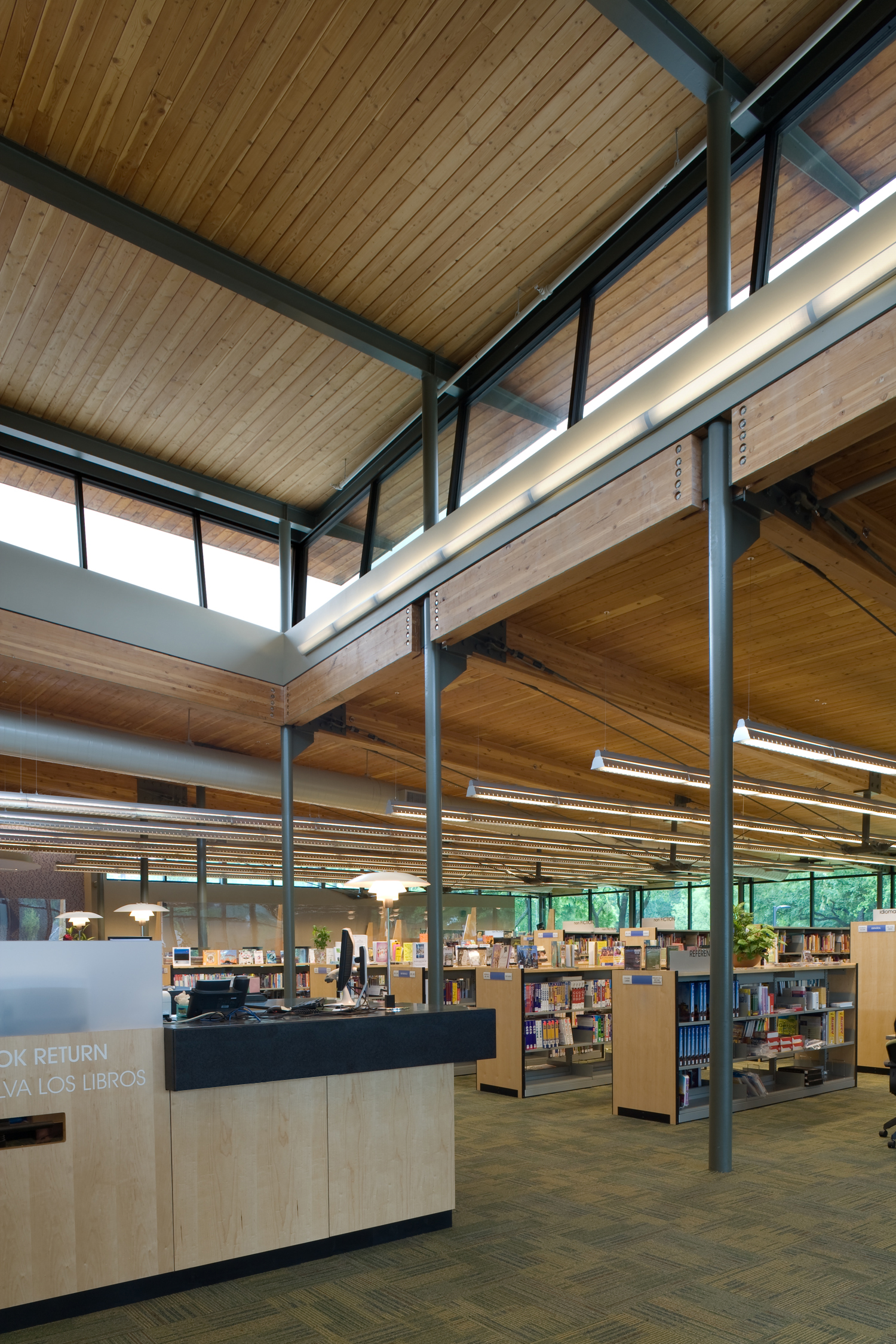 Grauwyler Park Branch Library by Oglesby Greene - Architizer