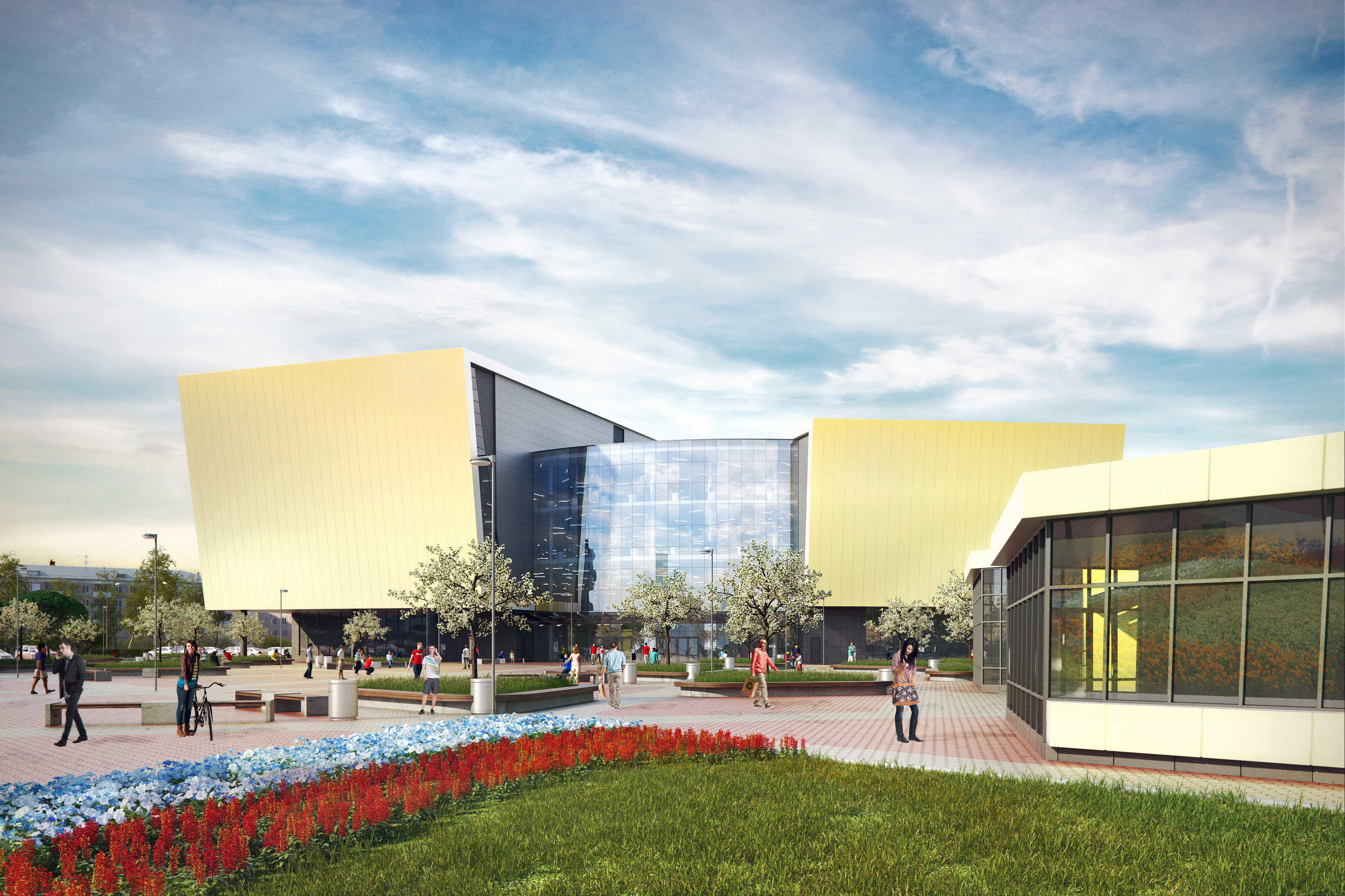 Shopping Mall in Bratsk by lightcache.ru - Architizer